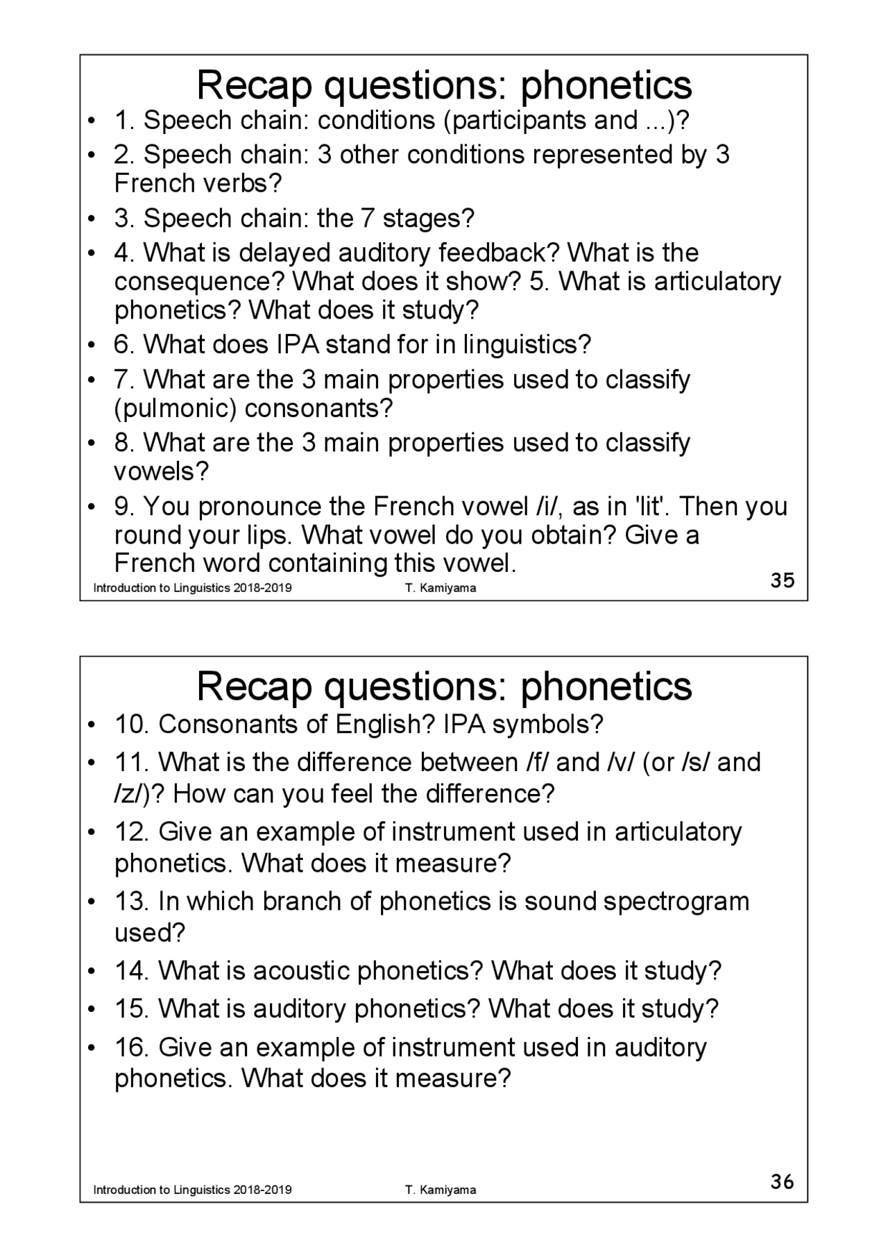 Linguistics phonetics notes - Docsity