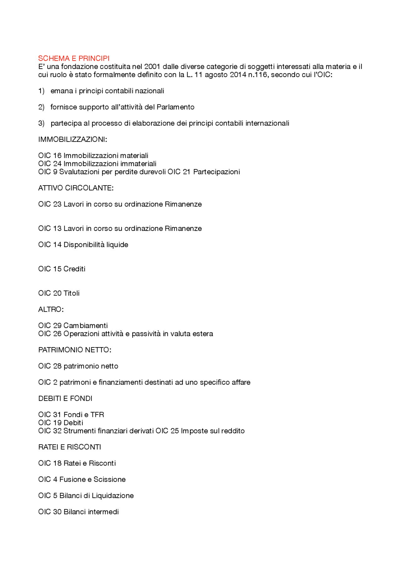 Riassunti Contabilità Docsity