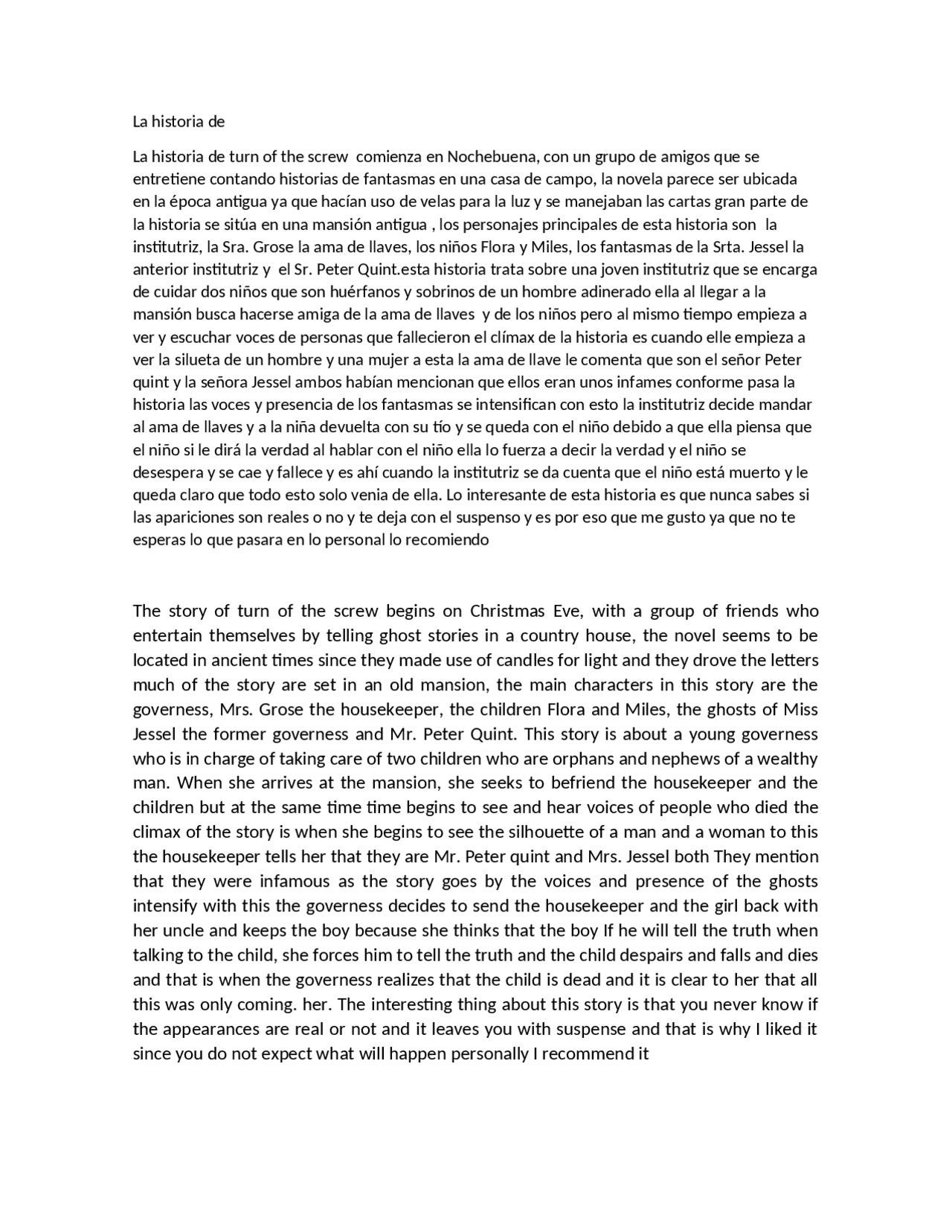 Ejemplo De Resumen De Libro