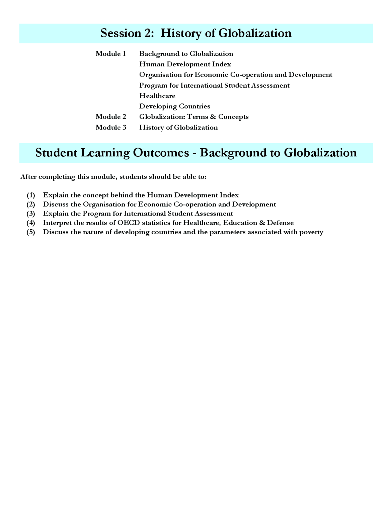 History Of Globalization Docsity