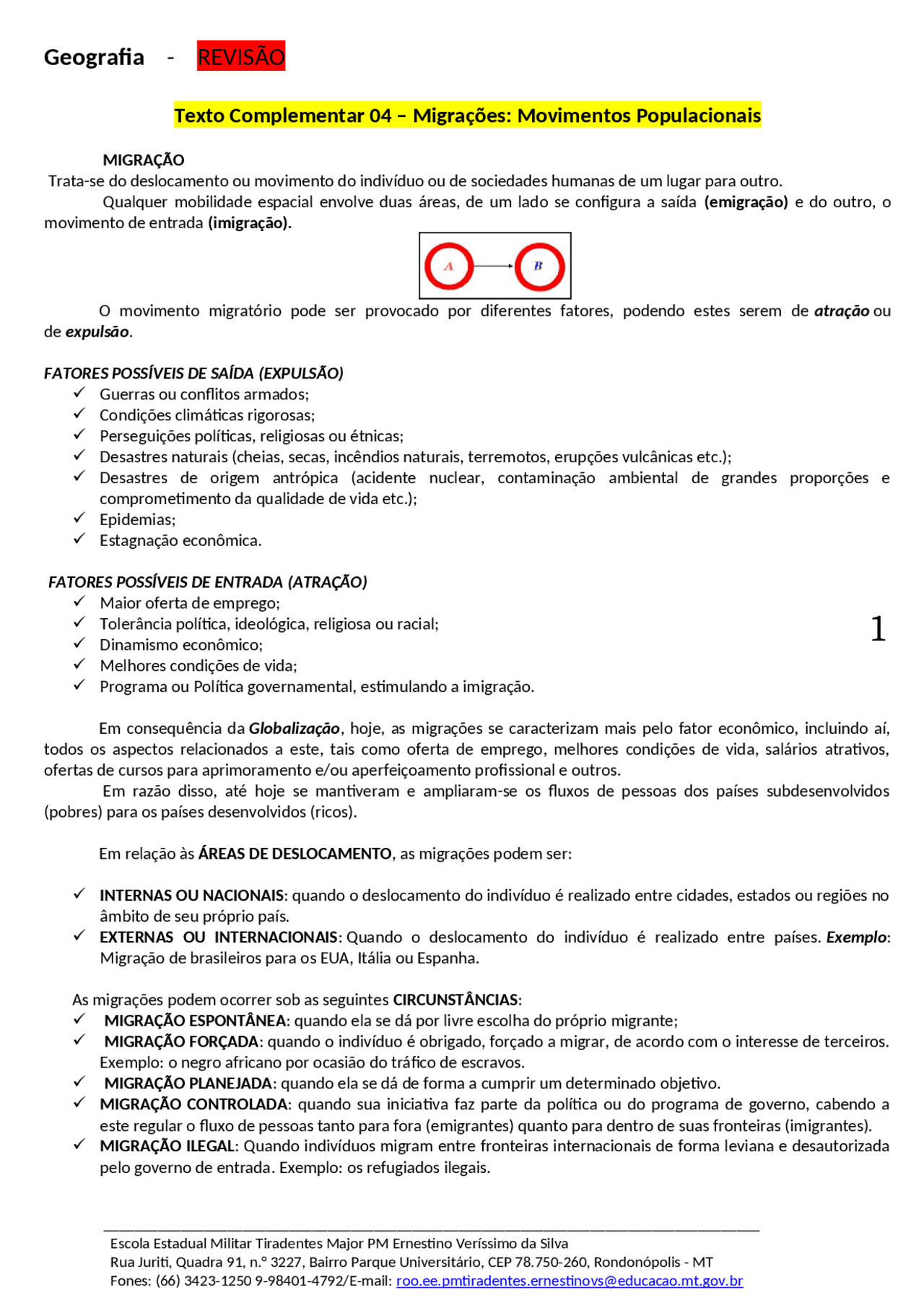 Geopolítica E A Construção Espacial Docsity