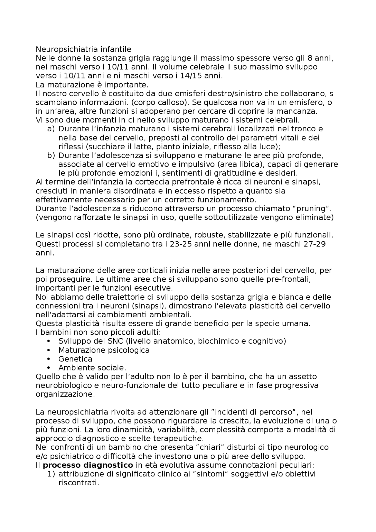 Appunti Generali Della Materia Docsity