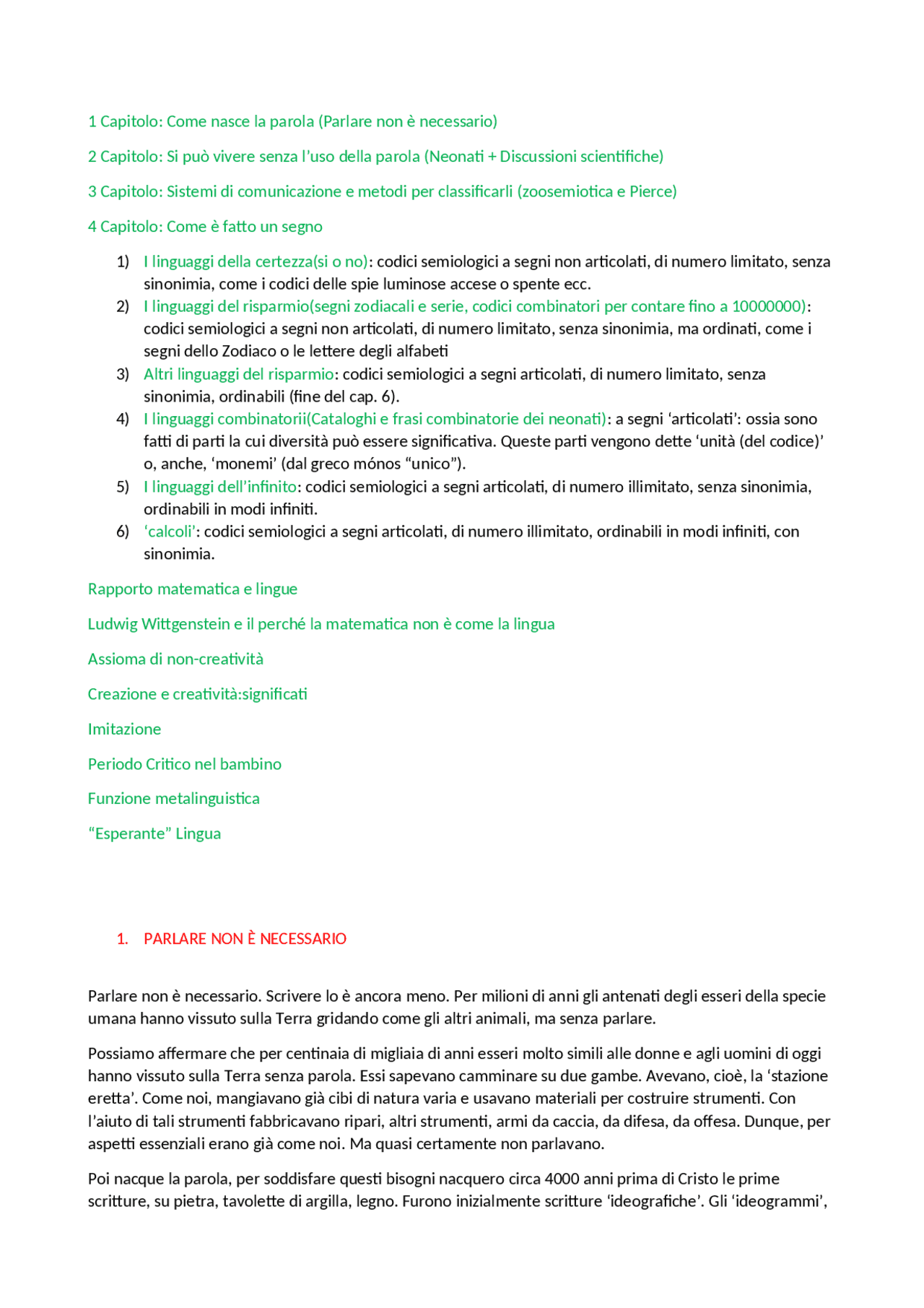 Guida Alluso Delle Parole Docsity