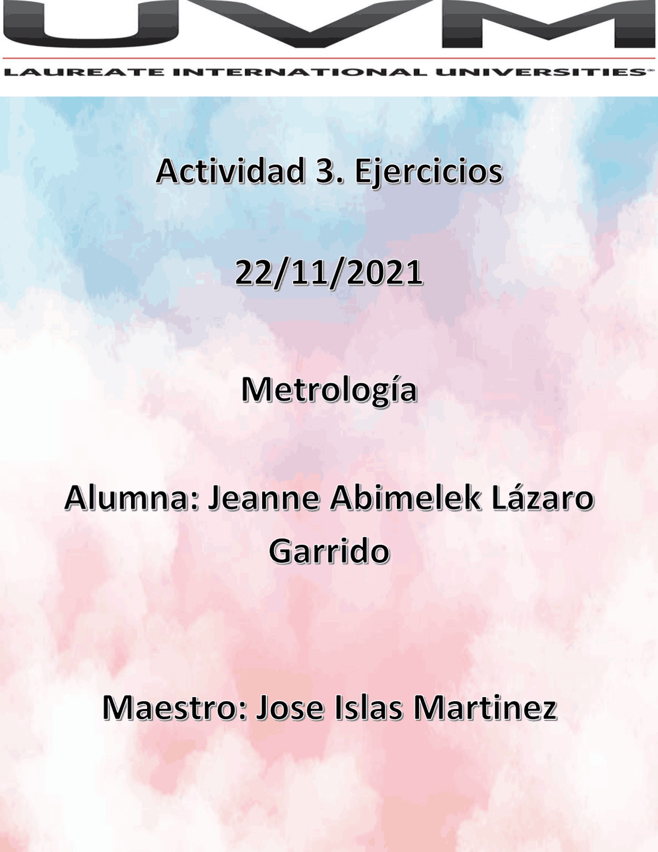 Actividad 3 Metrologia Ejercicios De Metrología Docsity