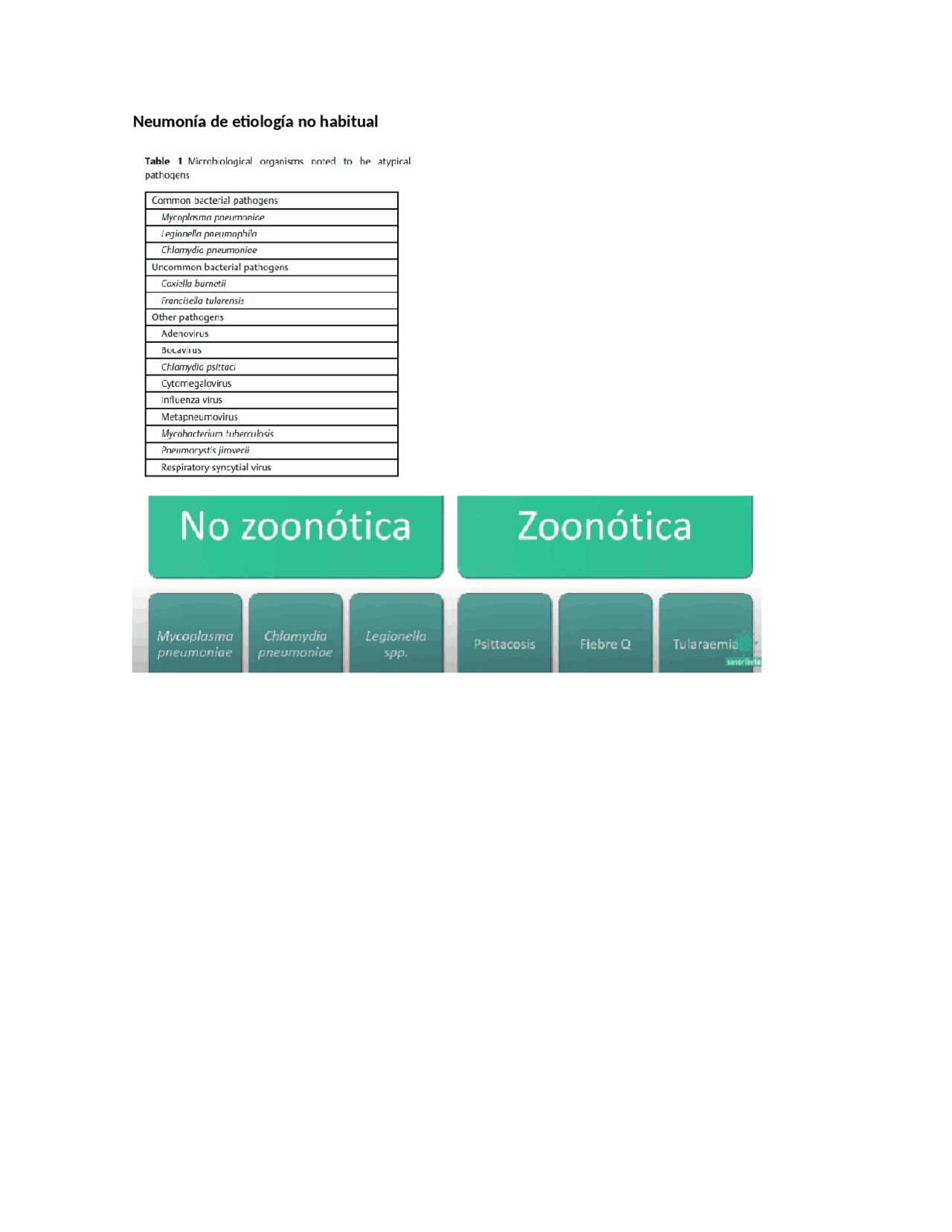 Apuntes Radiología Neumonía Atípica Docsity