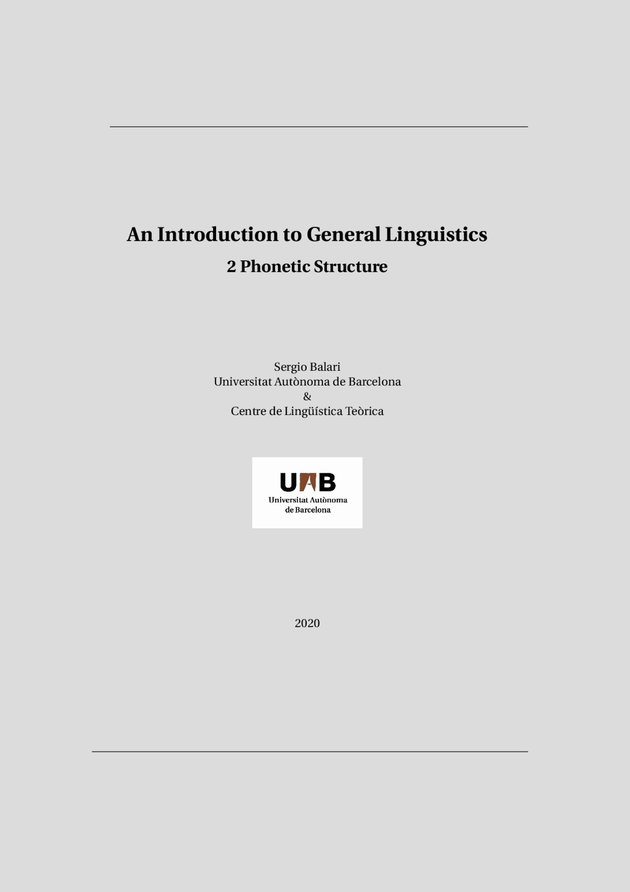 Apuntes De Phonology Docsity