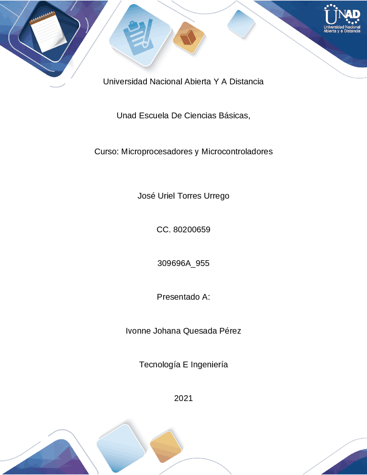 Microprocesadores Y Microcontroladores Docsity