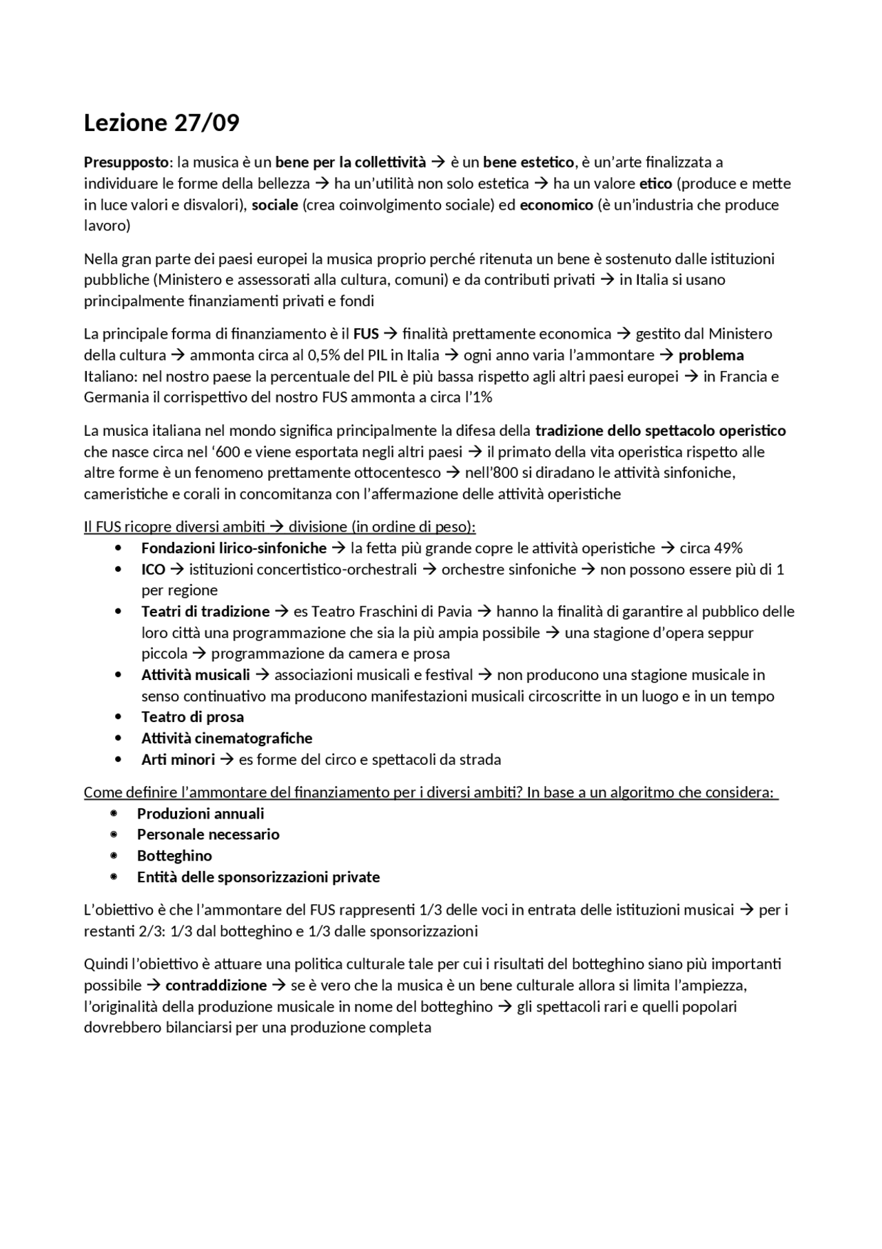 Appunti Completi Di Management Della Musica Prof Enrico Girardi E Prof
