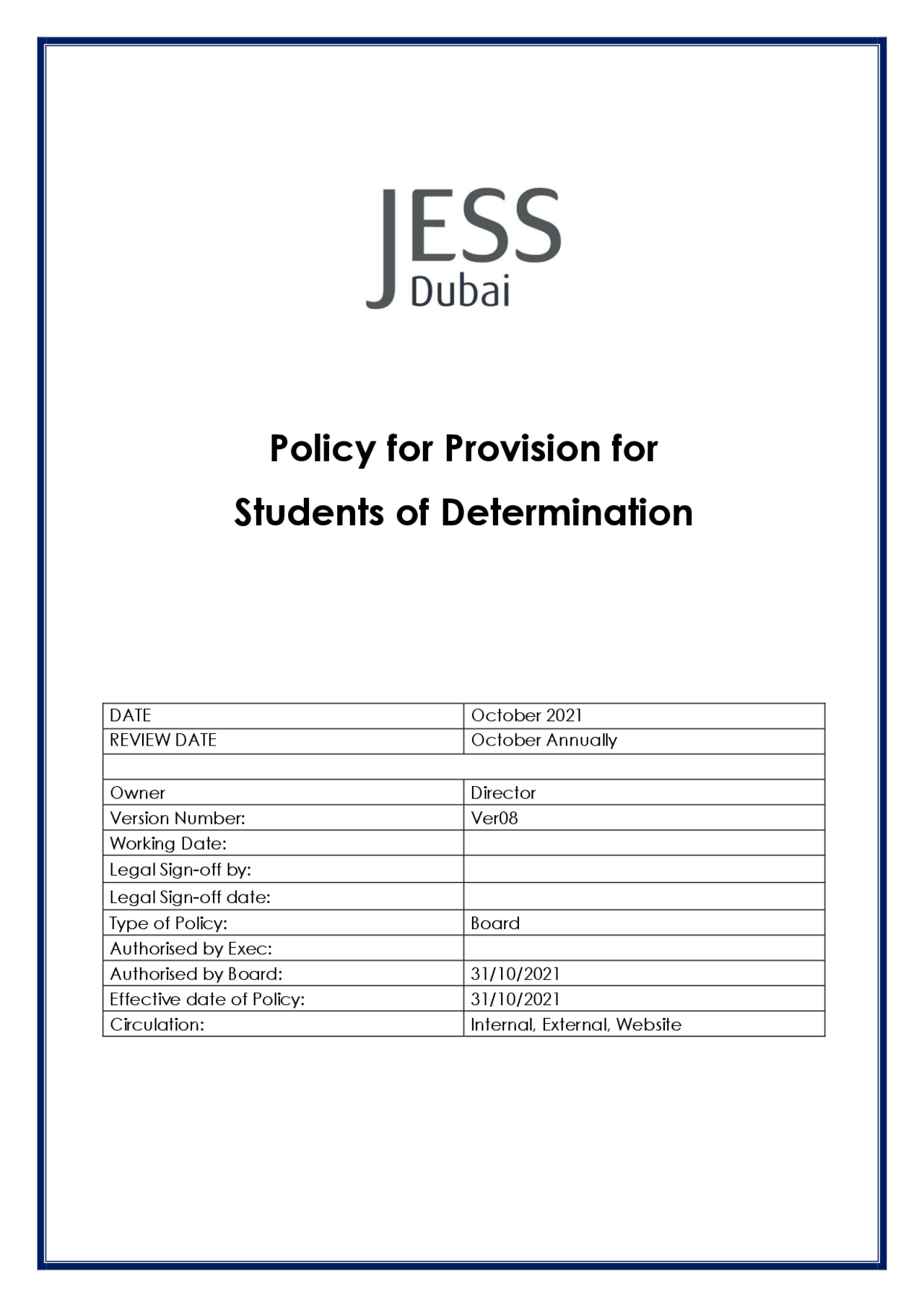 Students determination - Docsity