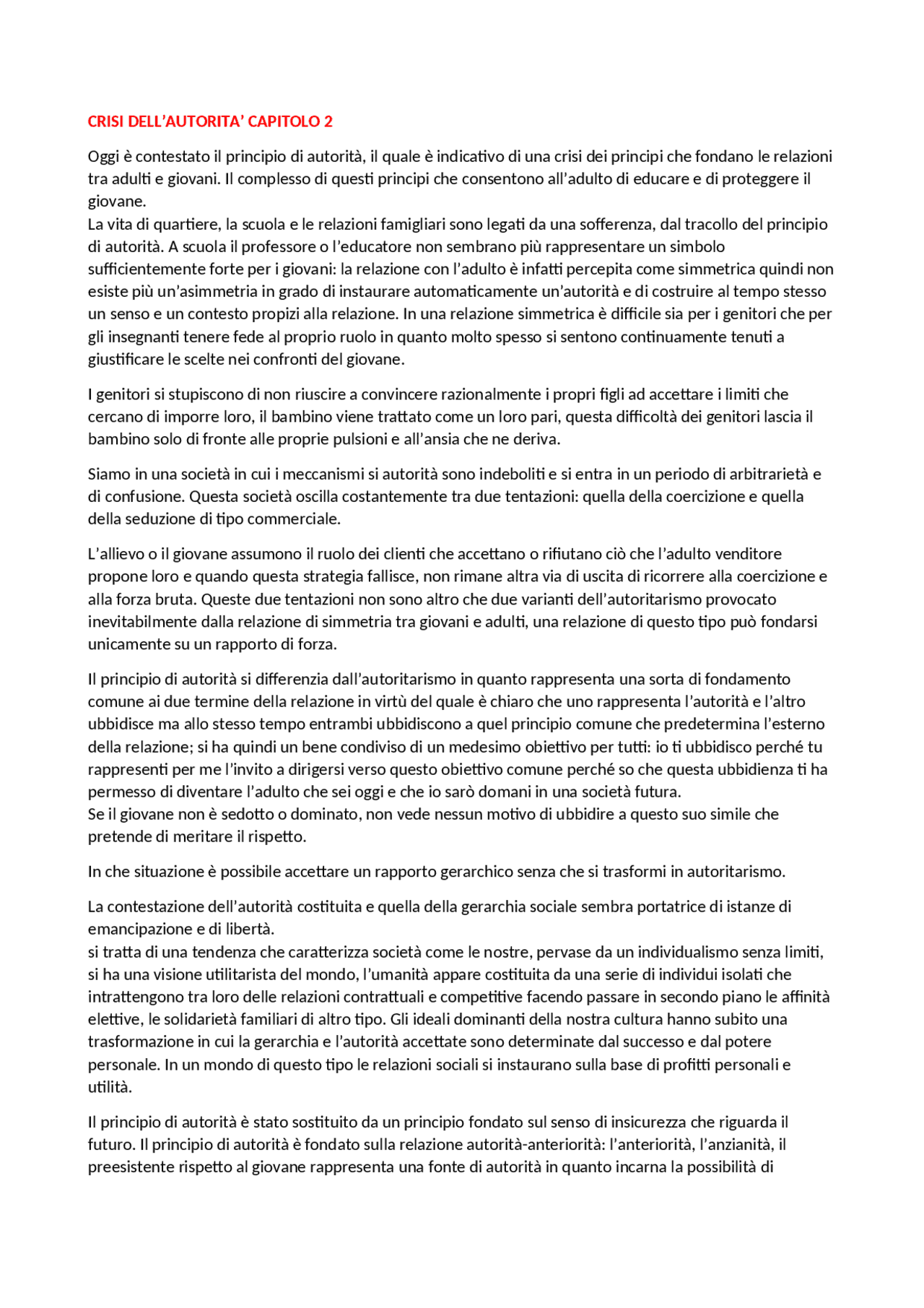 Epoca Delle Passioni Tristi Docsity