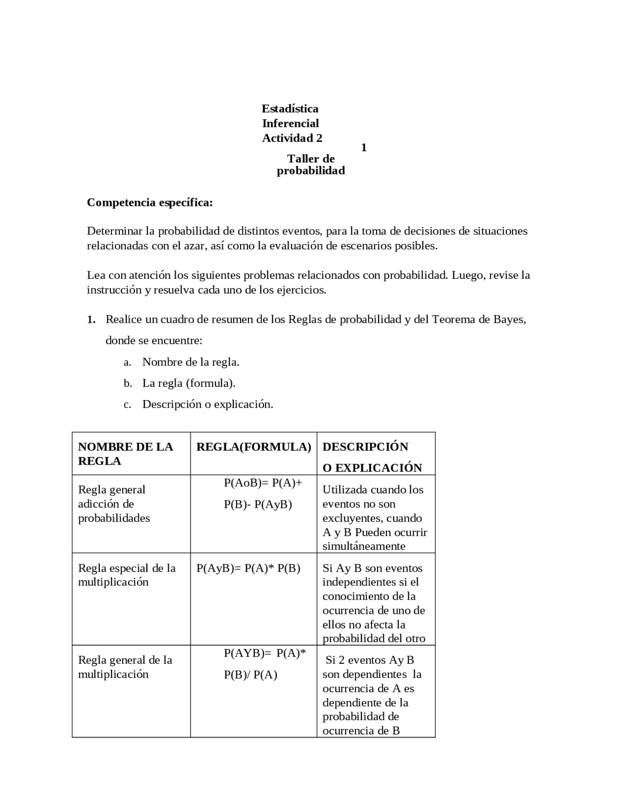 Estadistica Ejercicios Resueltos Docsity