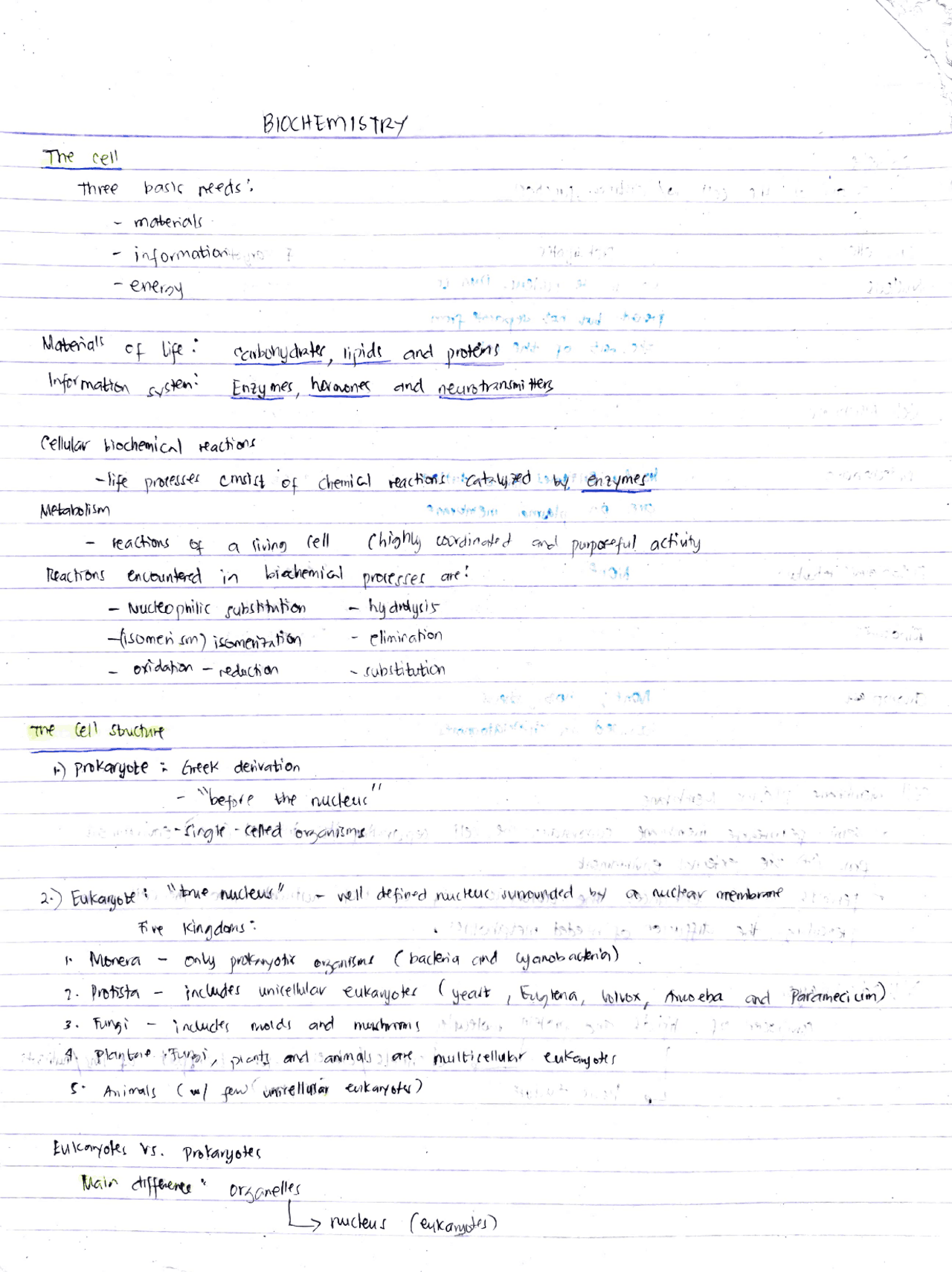 Carbohydrates Biochemistry Docsity