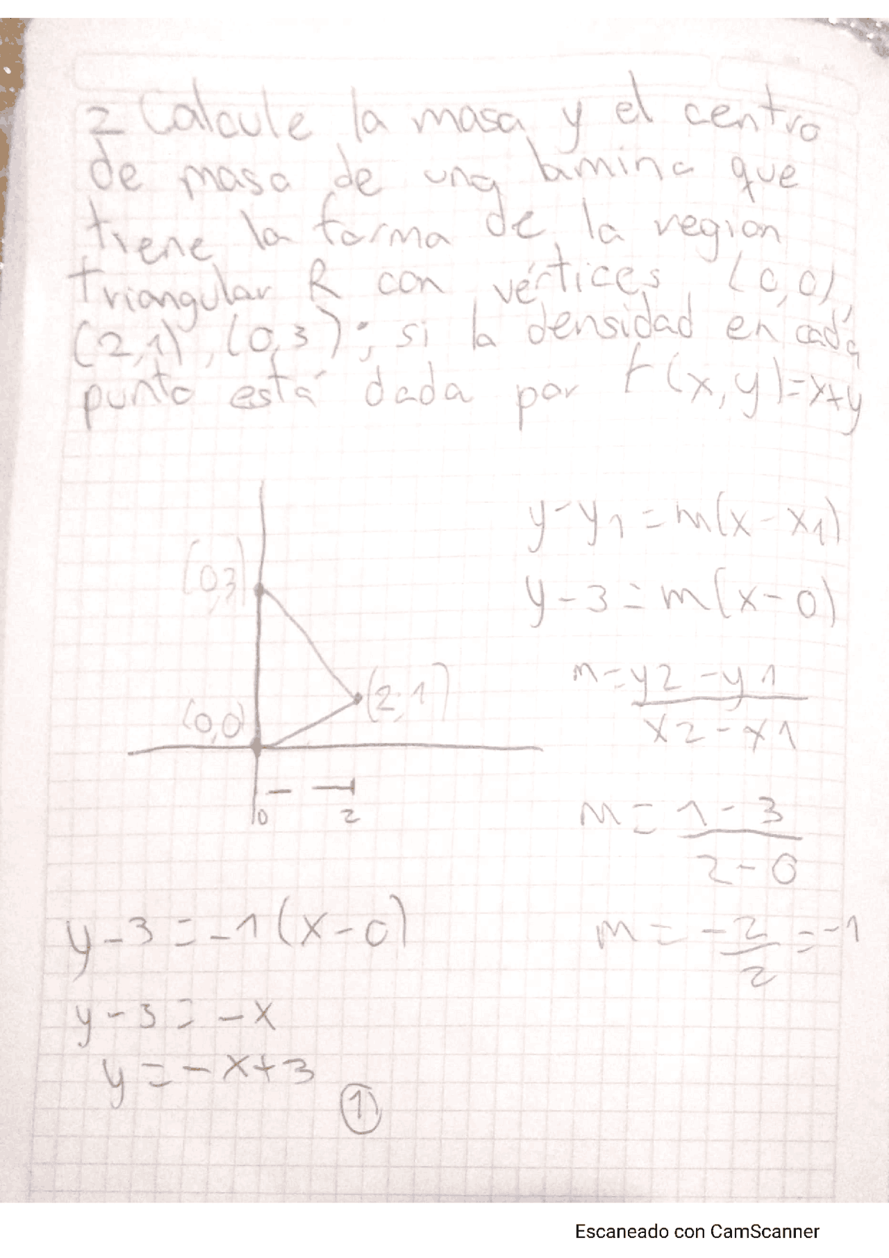 Ejercicio De Matematicas Lll Integrales Docsity