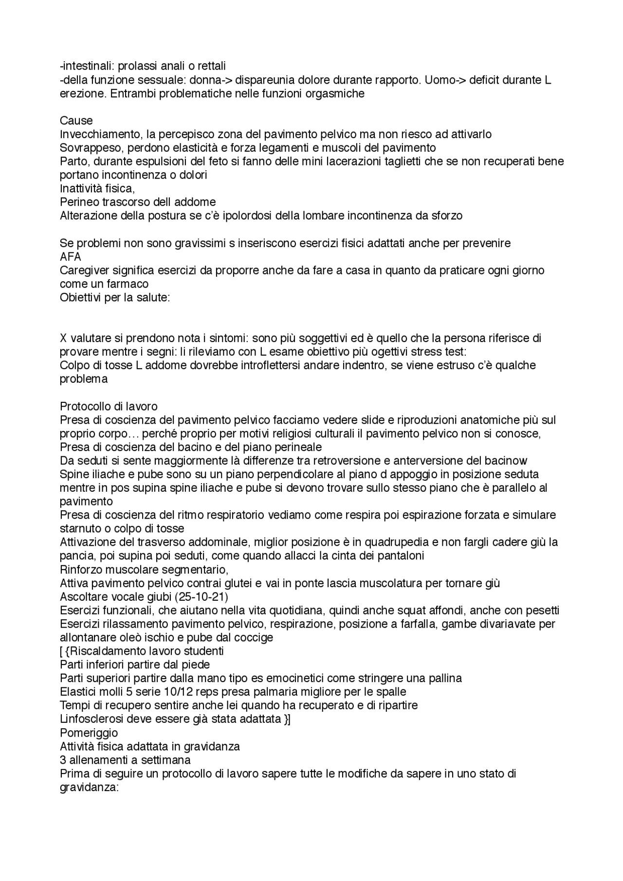 Teoria E Attività Tecnica Adattata Appunti Di Scienze Motorie Docsity