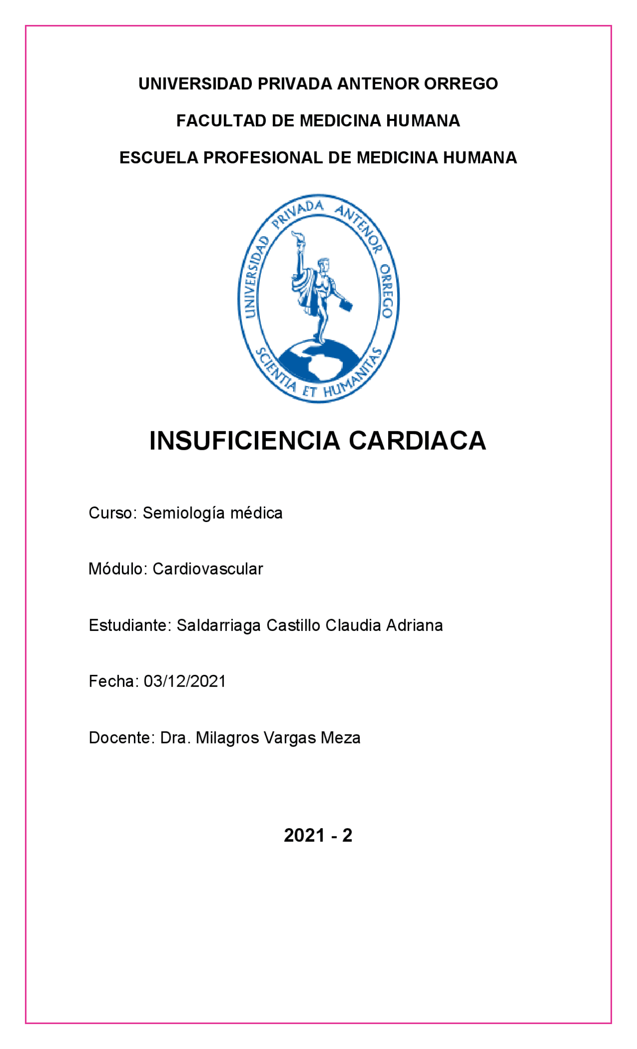 Insuficiencia Cardiaca Docsity