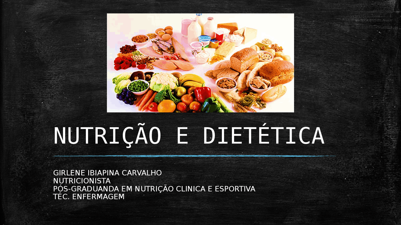 Nutrição E Dietetica Docsity