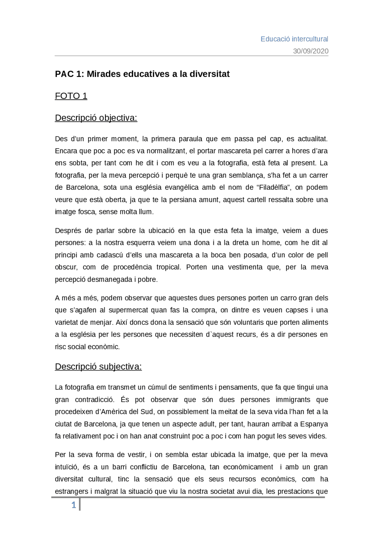 Pac Ed Intercultural Docsity