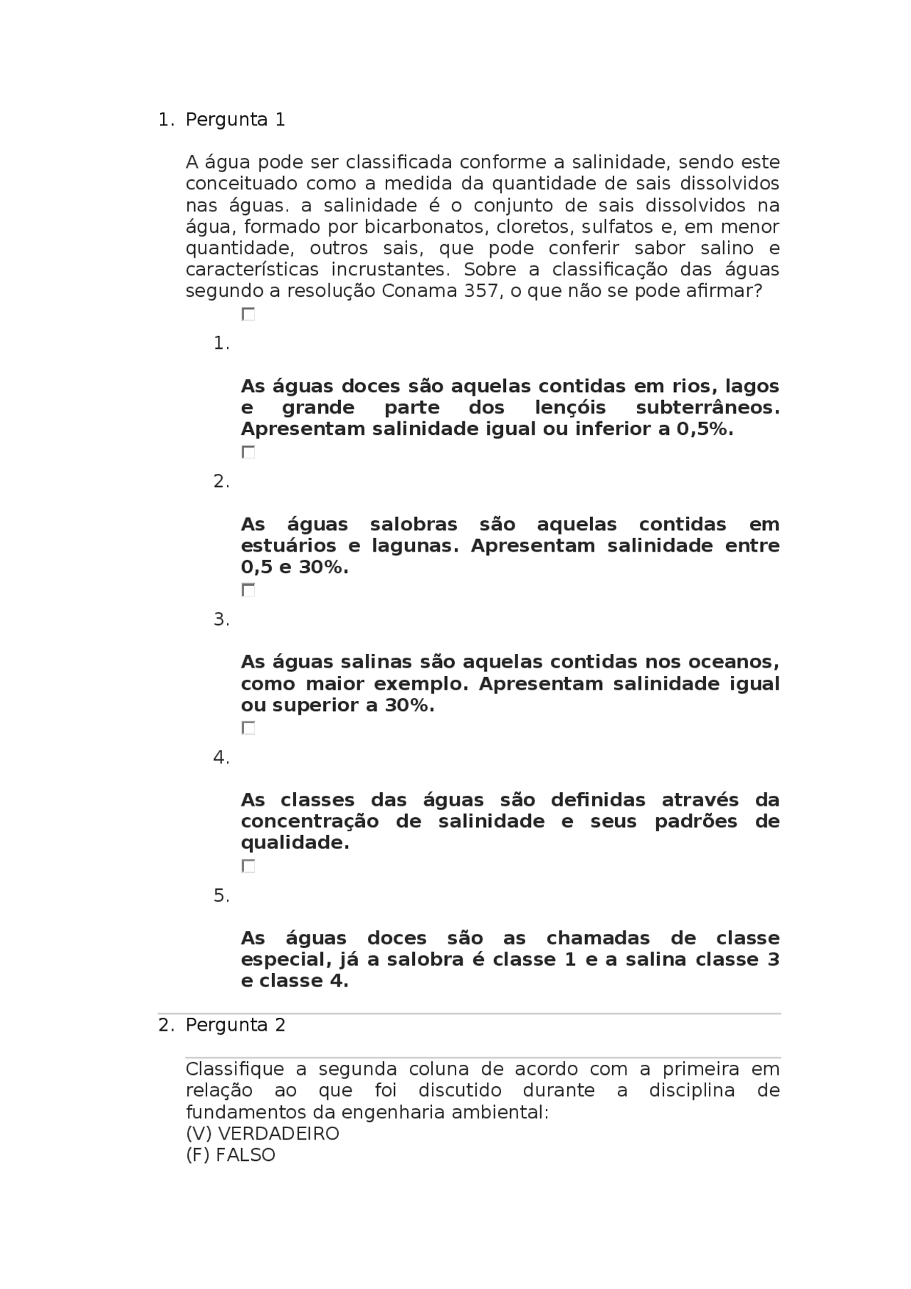 Avaliação 2 Fundamentos Da Engenharia Docsity