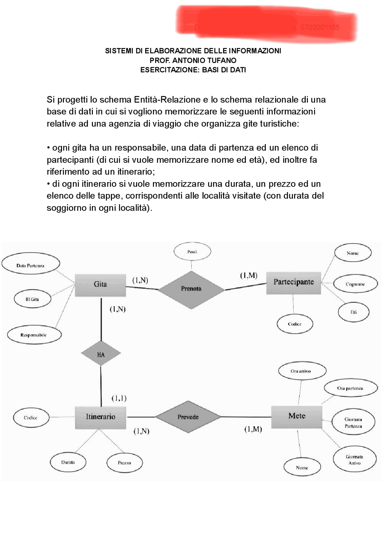 Sistemi Di Elaborazione Delle Informazioni Prof Antonio Tufano