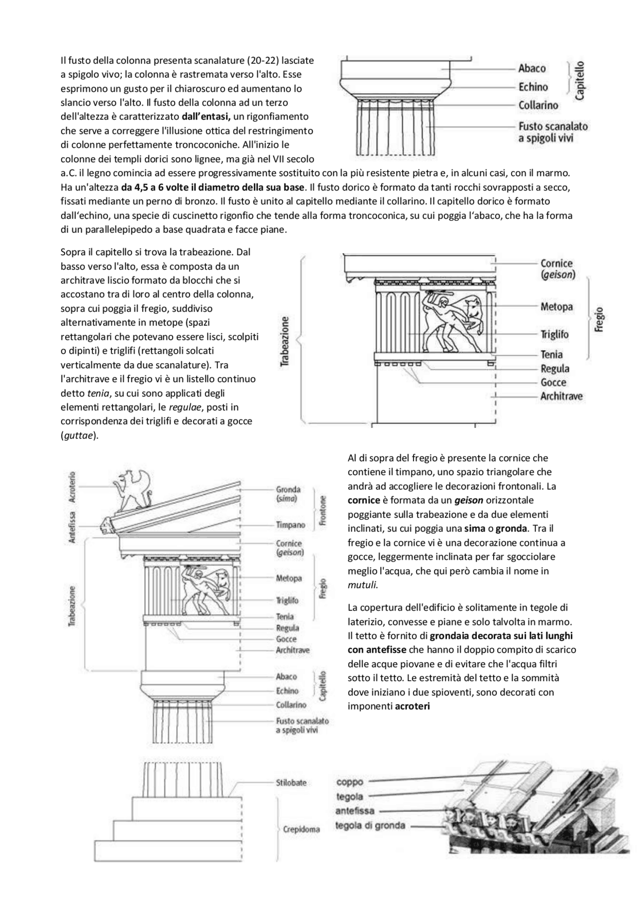 Archeologia Classica Ii 6 Cfu Docsity