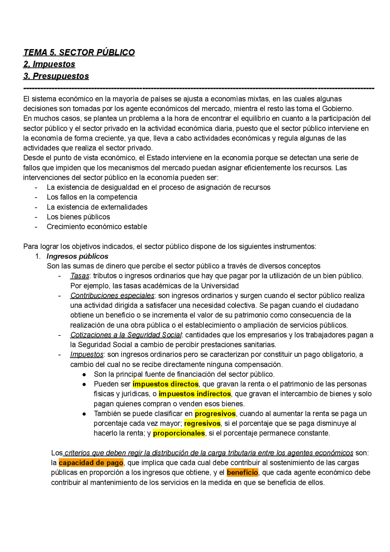 Apuntes Economía Aplicada Al Periodismo Docsity