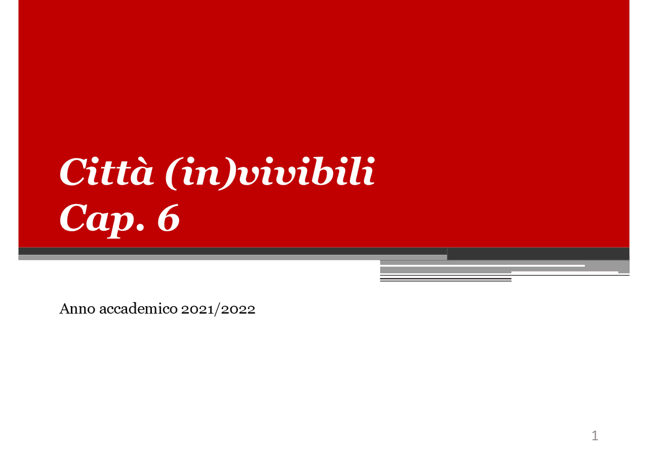 Appunti Presi Sul Corso Docsity