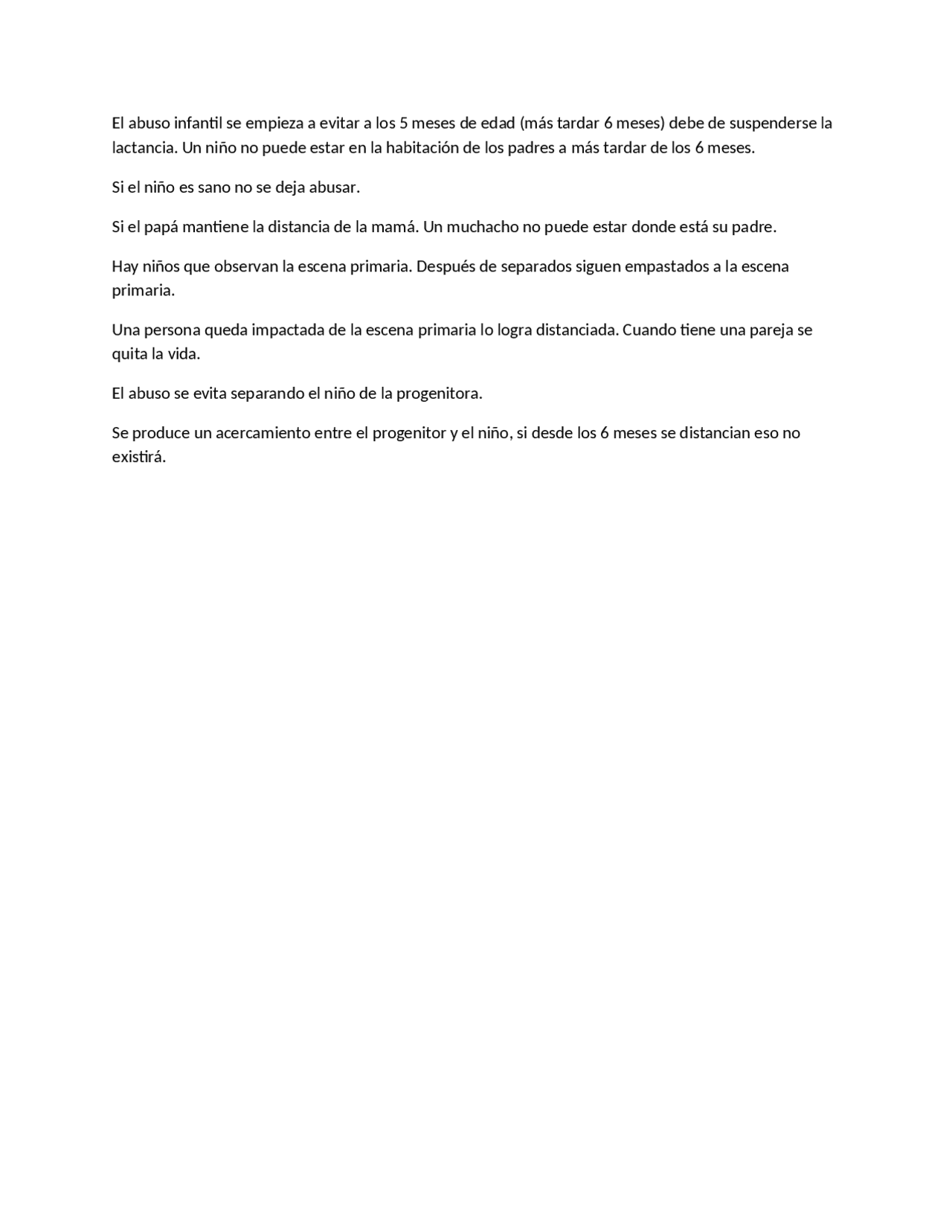 Abuso Sexual Infantil Docsity