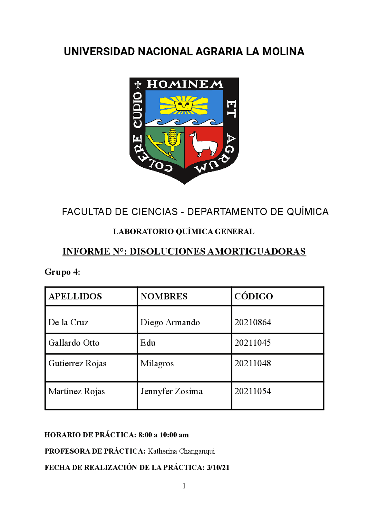 Informe De Disoluciones Monografías Ensayos De Química Docsity