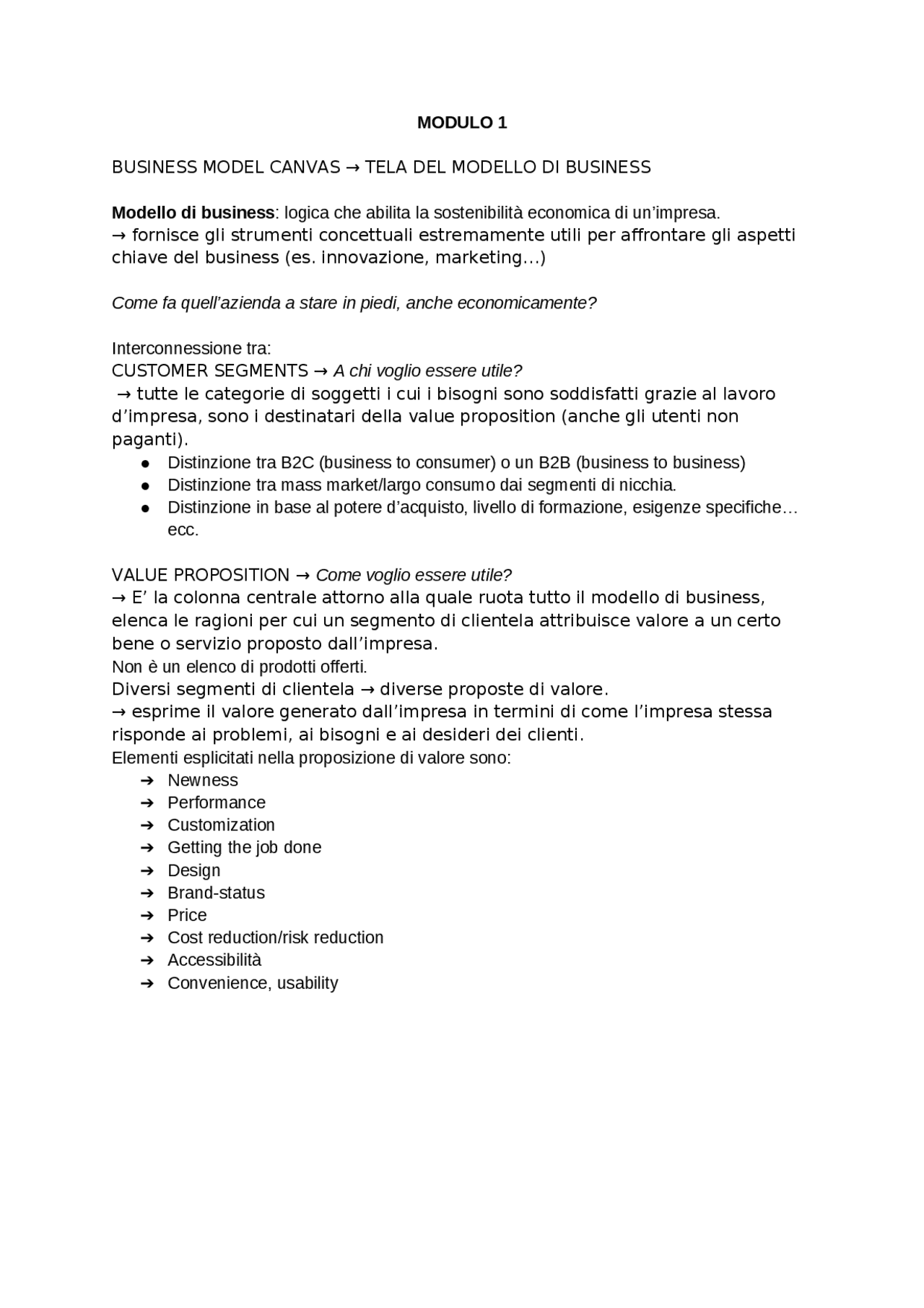 Riassunto Slide Libro Appunti Di Organizzazione Aziendale Docsity
