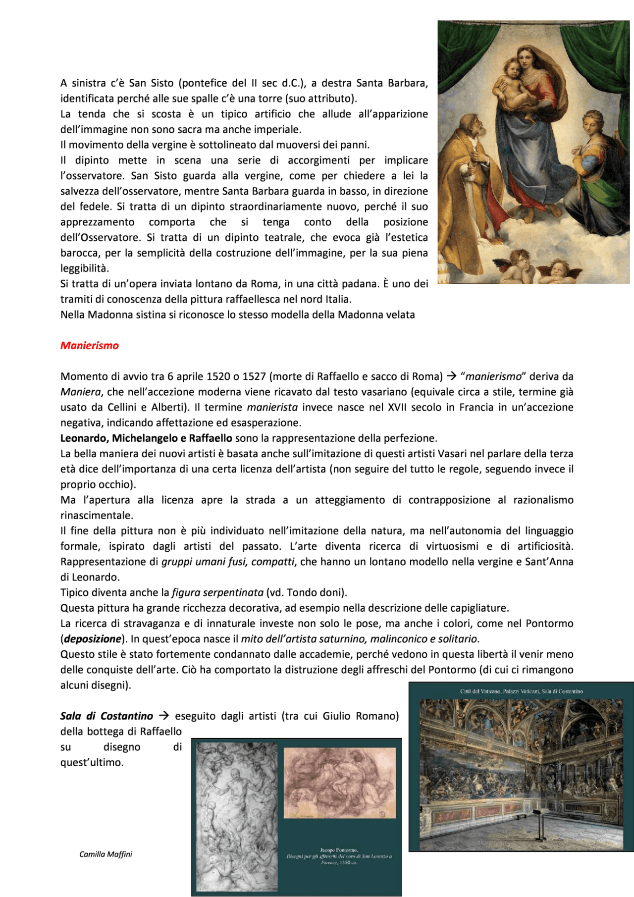 8 Manierismo Carracci E Caravaggio Docsity