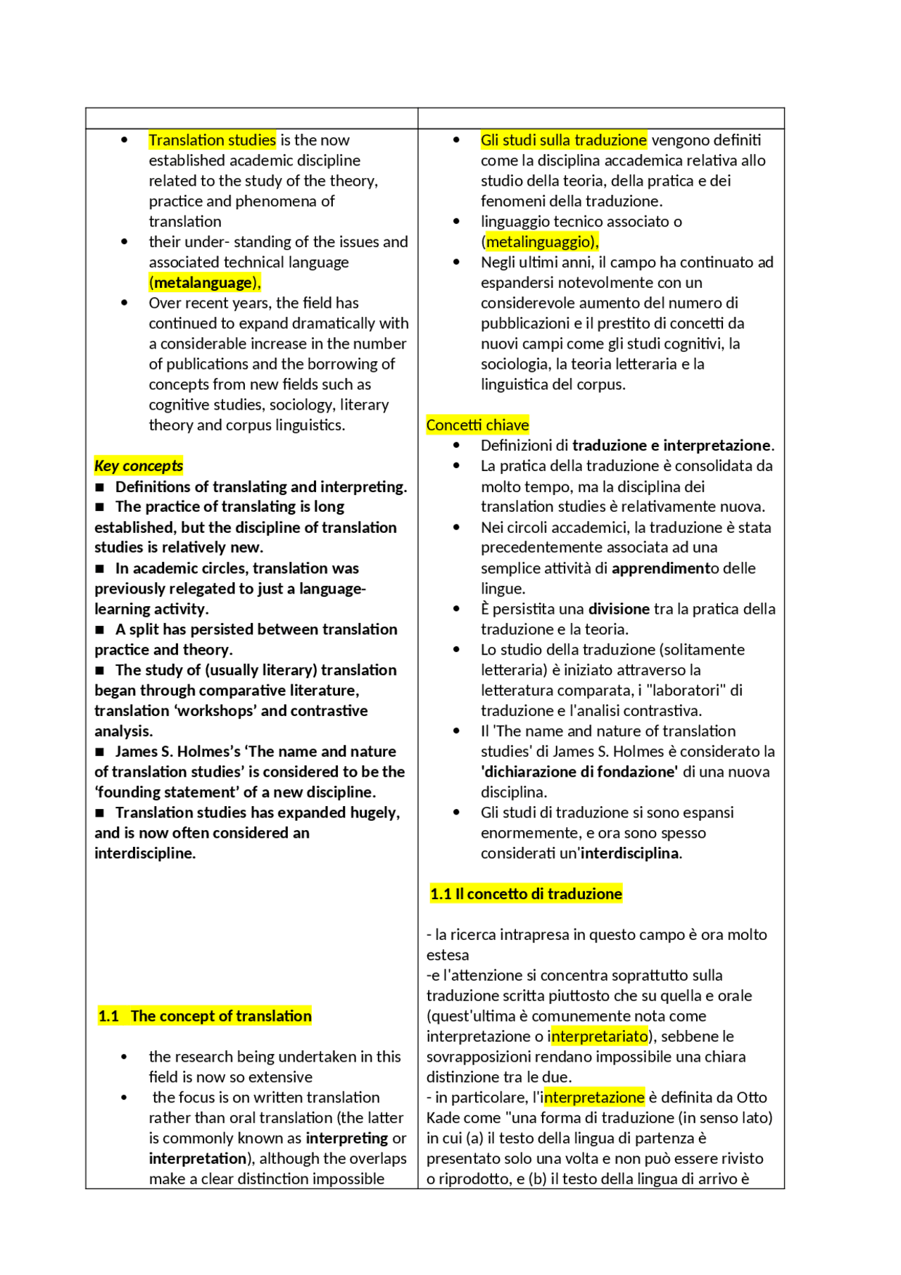 Cap 1 Introducing Translation Theories Docsity