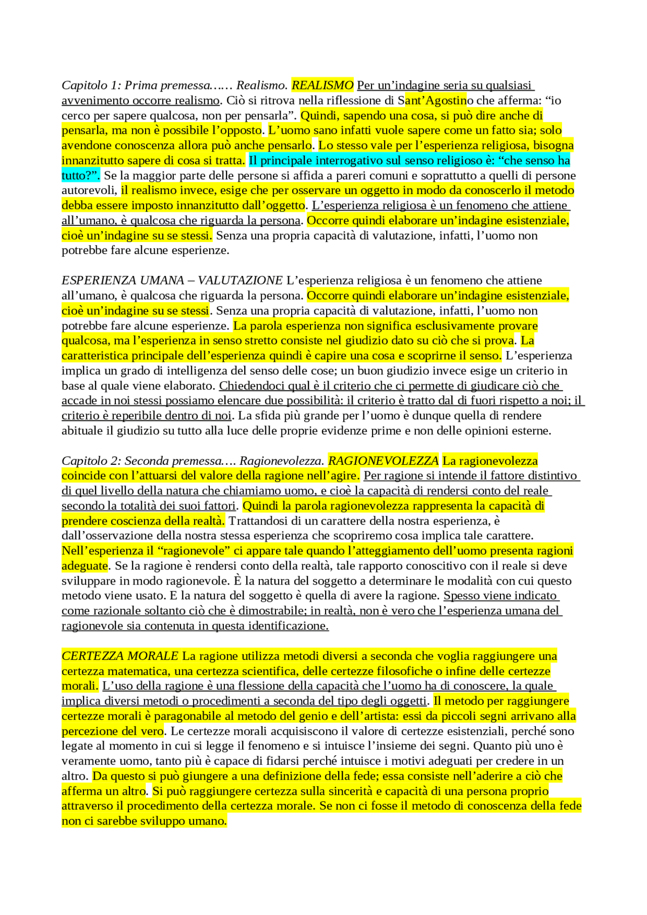 Teologia Carron Limed Dispense Di Teologia Docsity