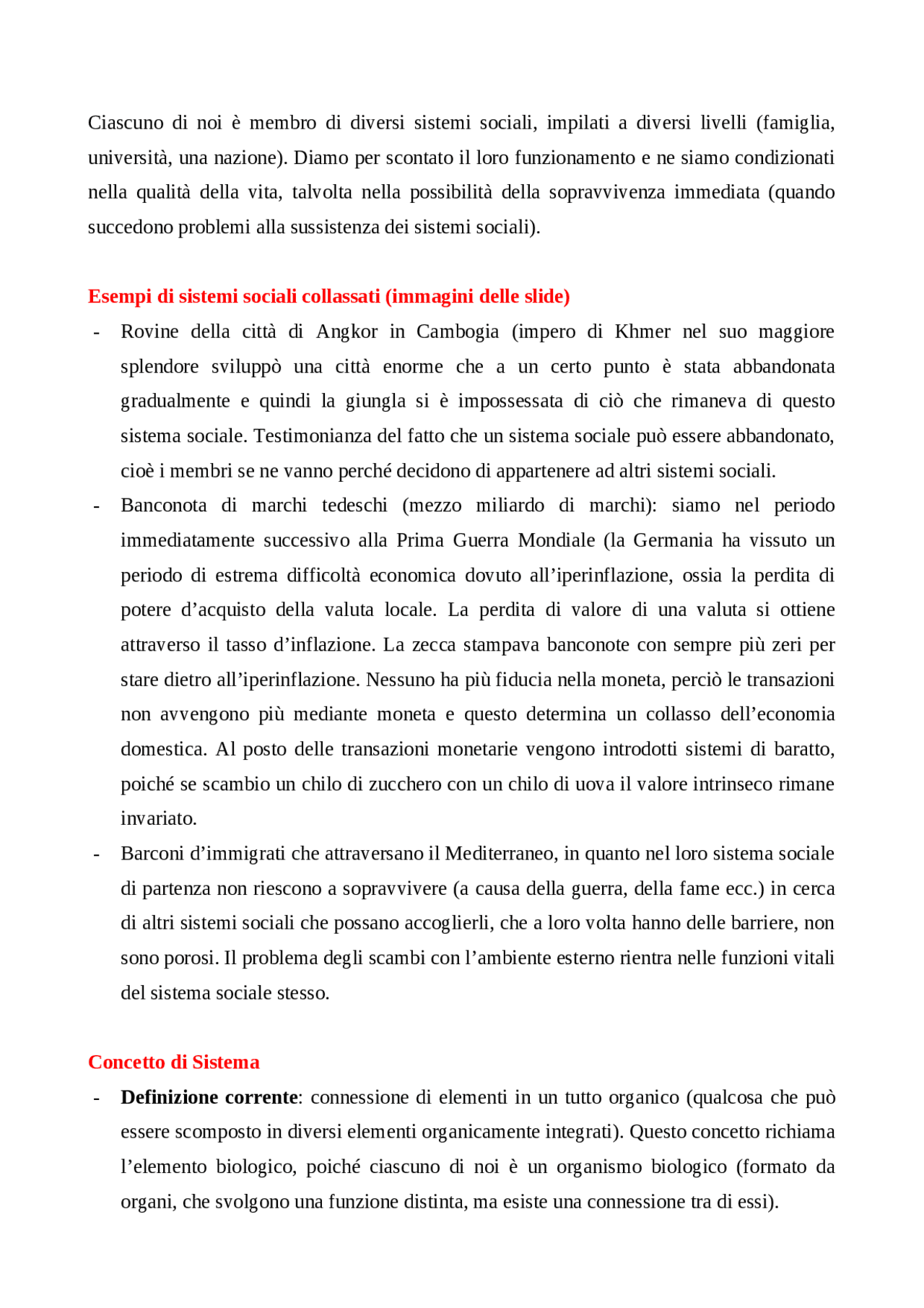 Appunti Sistemi Sociali Comparati Aa 202021 Docsity