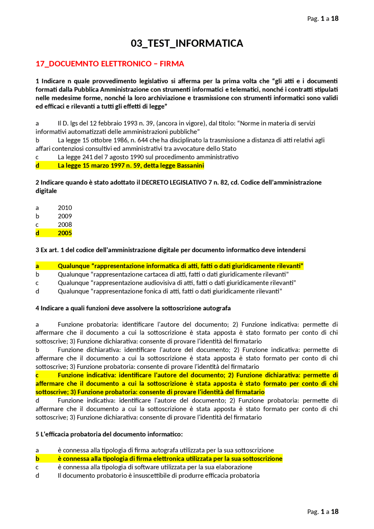 Sistemi Di Elaborazioni Delle Informazioni Docsity