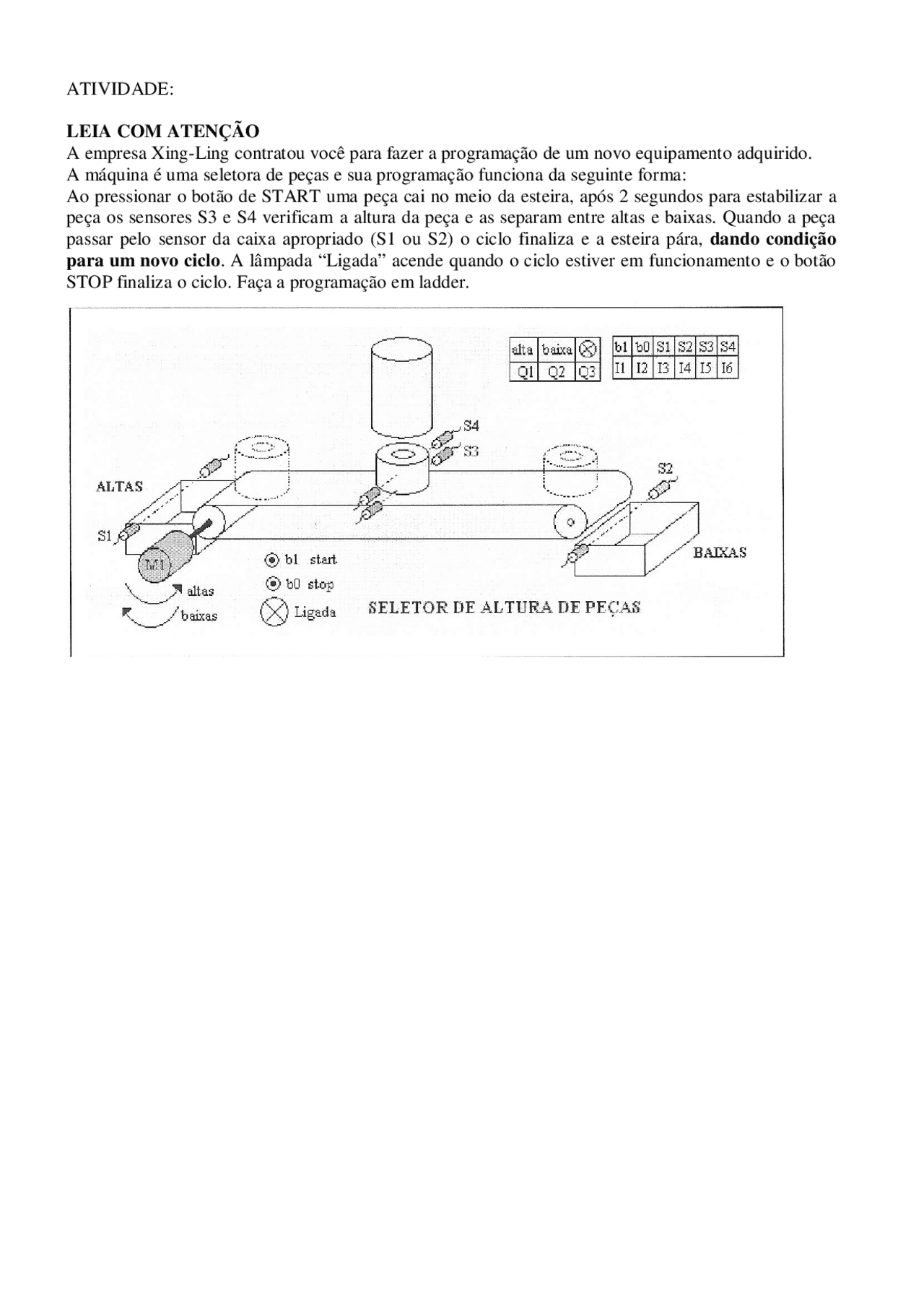 Exercicio Clp Teste Docsity