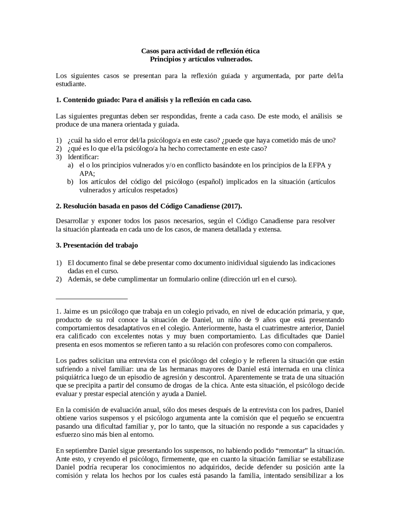 Documento informativo - Docsity