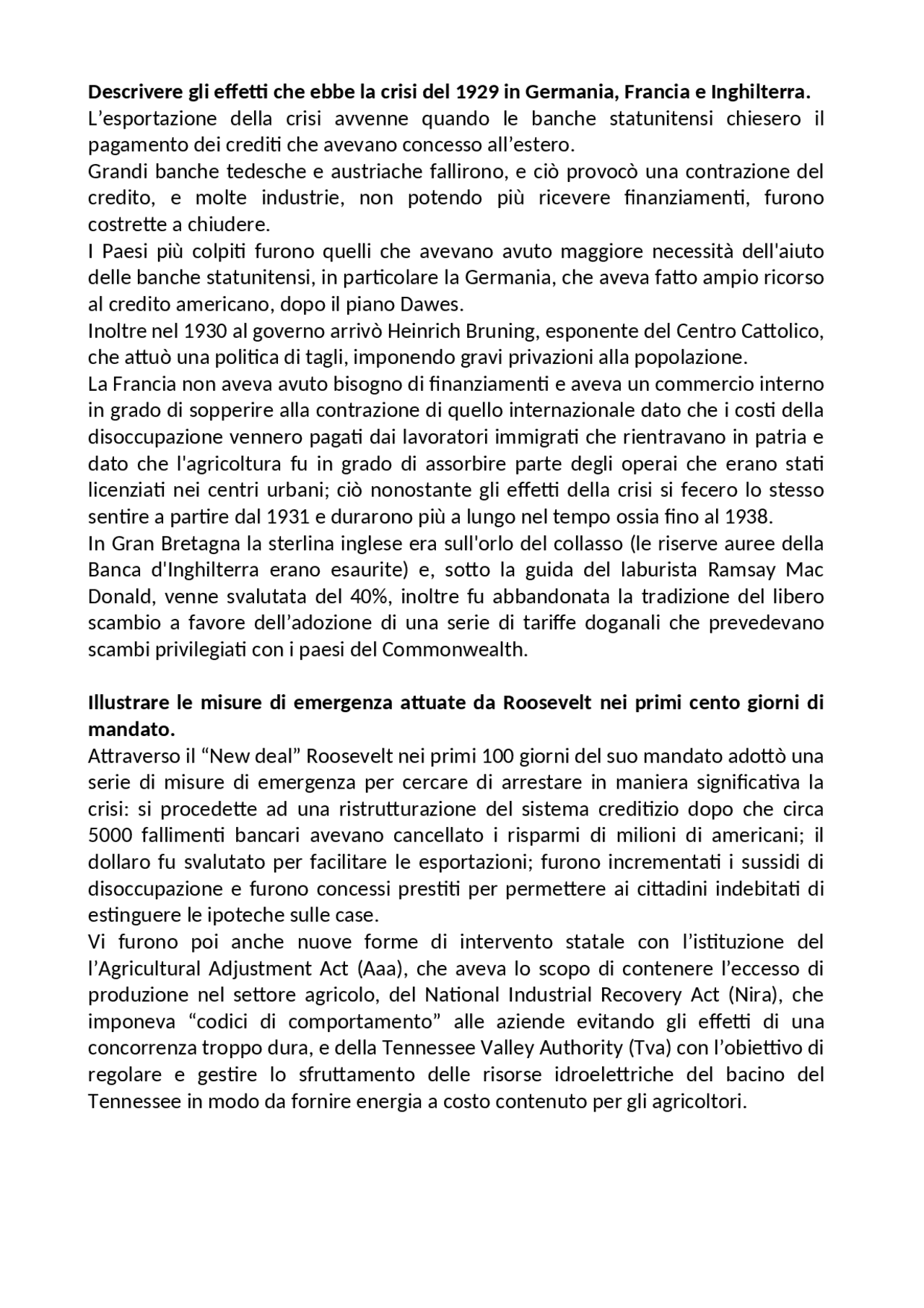 Verifiche Facoltative Lezioni 29 - Docsity