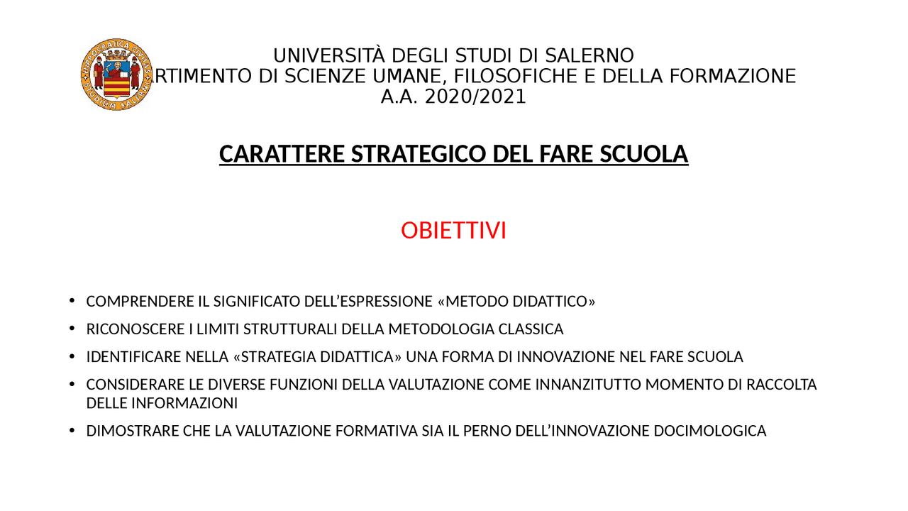 Vari Argomenti Docimologia Docsity
