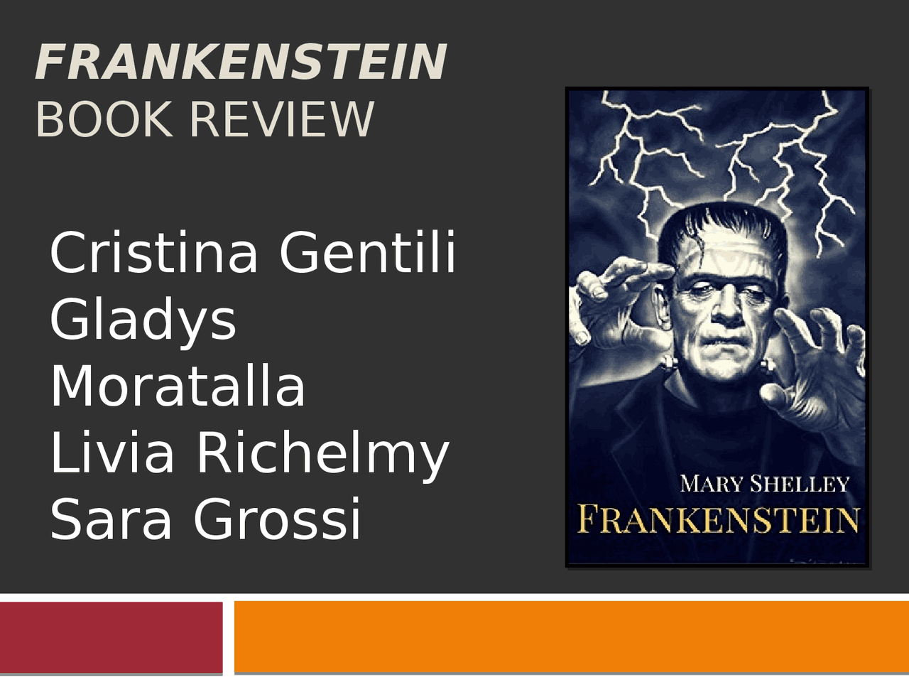Slides Su Frankestein Docsity