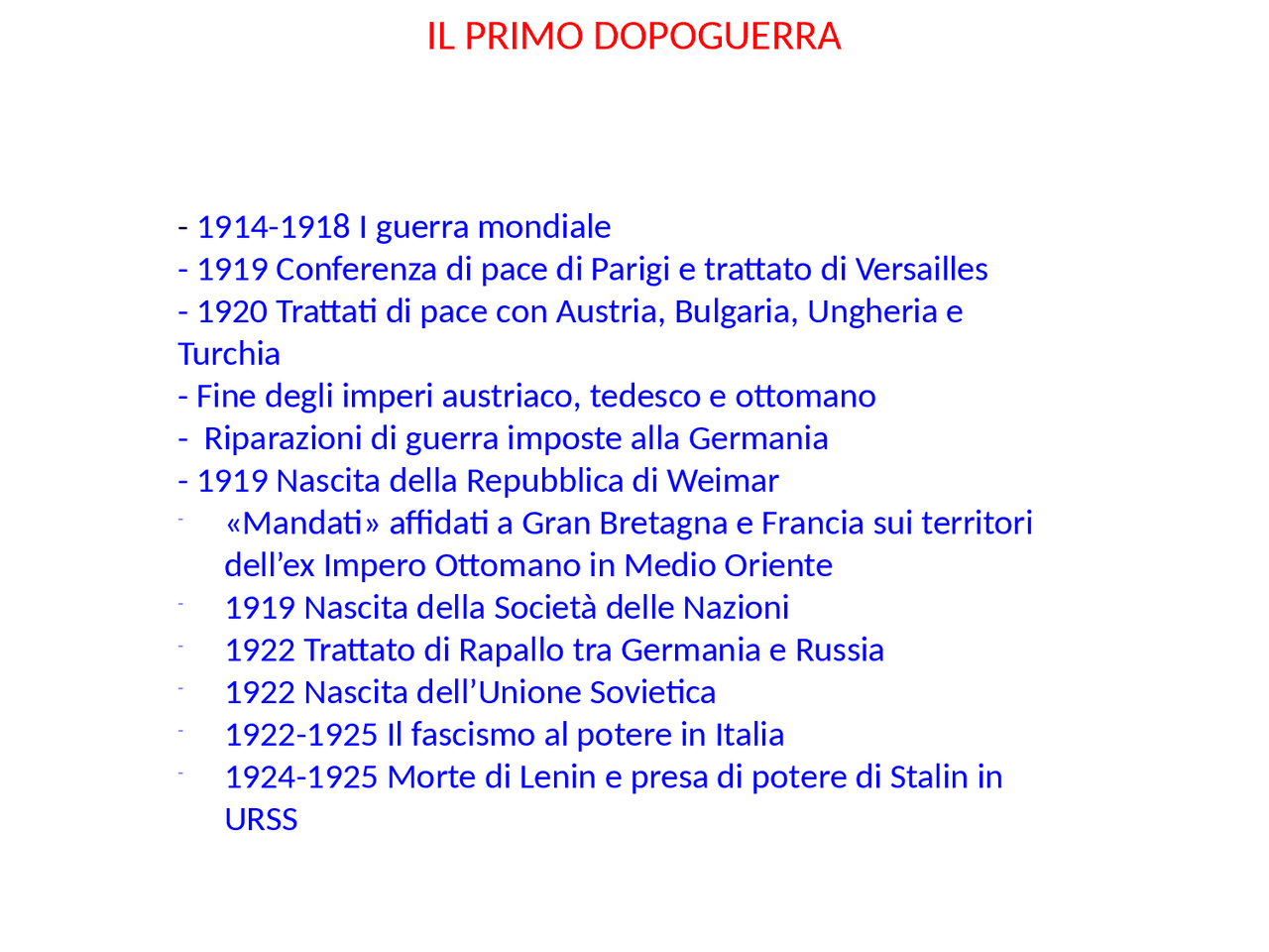 Storia Internazionale Docsity