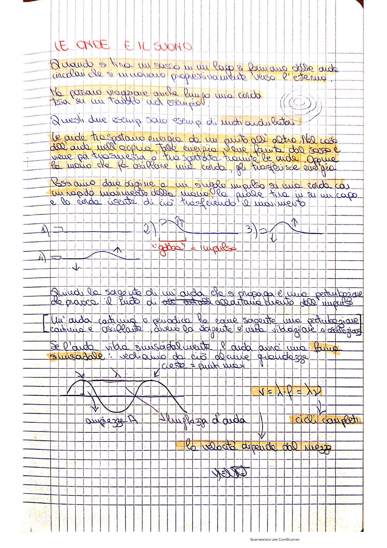 Suono E Luce Caratteristiche Base Docsity