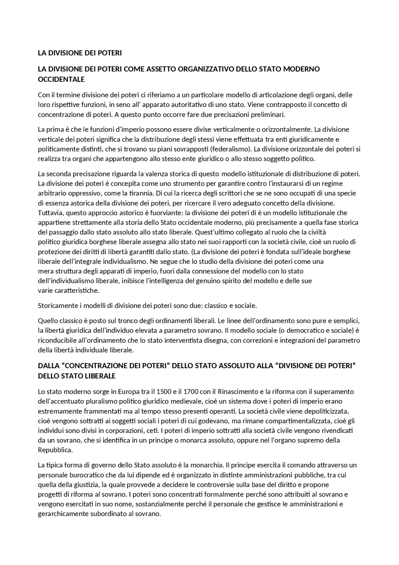 Riassunto Dei Due Manuali Di Diritto Pubblico Comparato Docsity