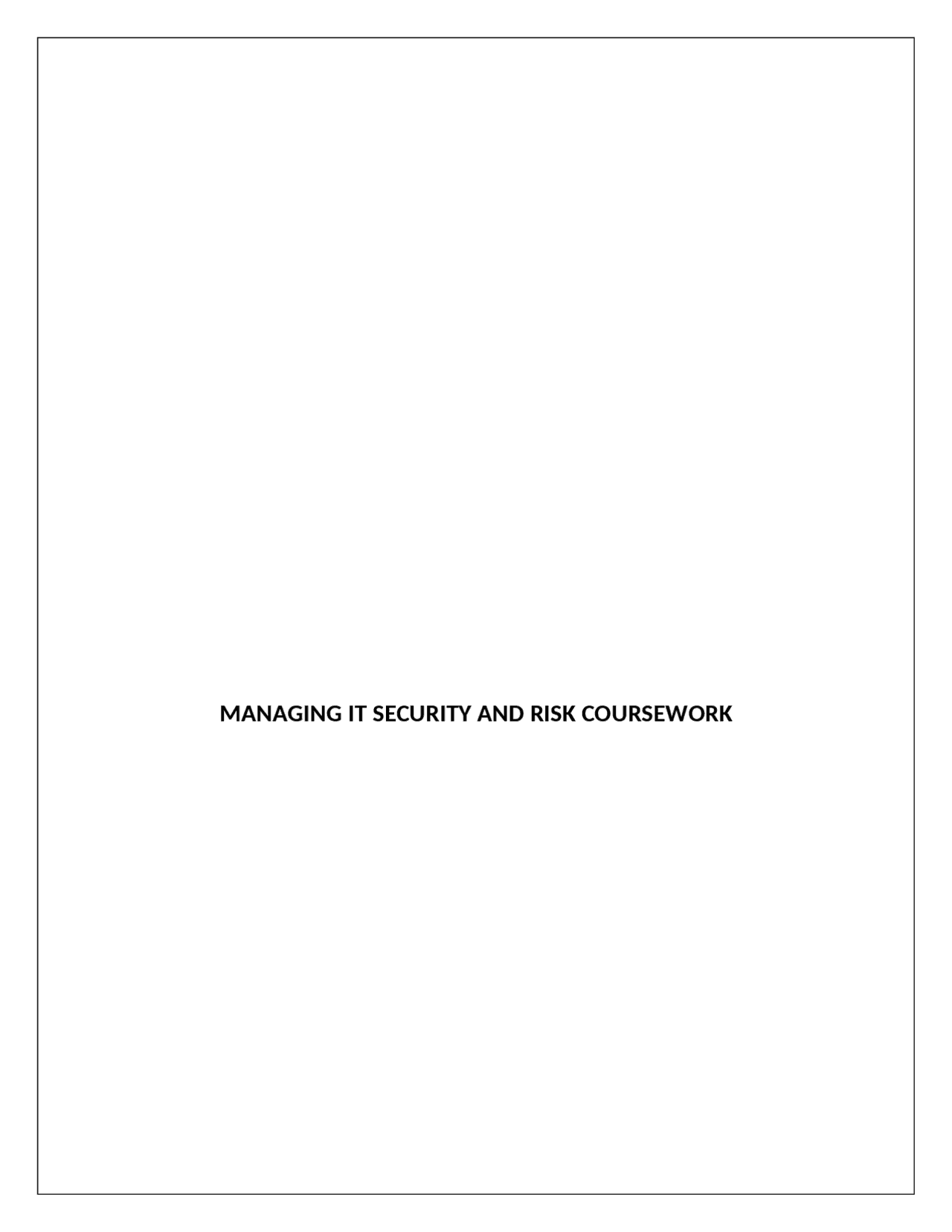 Business Managment Assignment Docsity