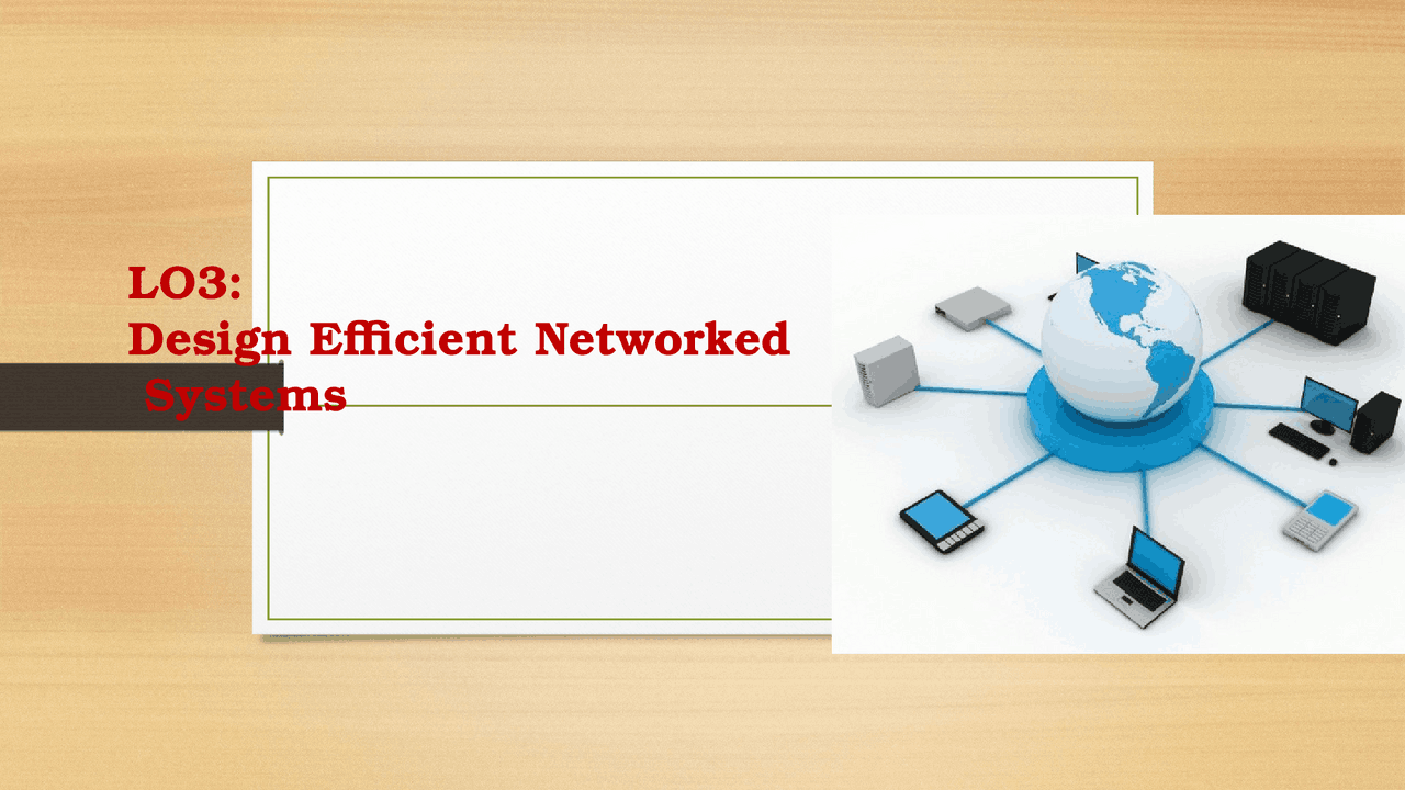 Switches, routers, and wireless access points are the essential ...