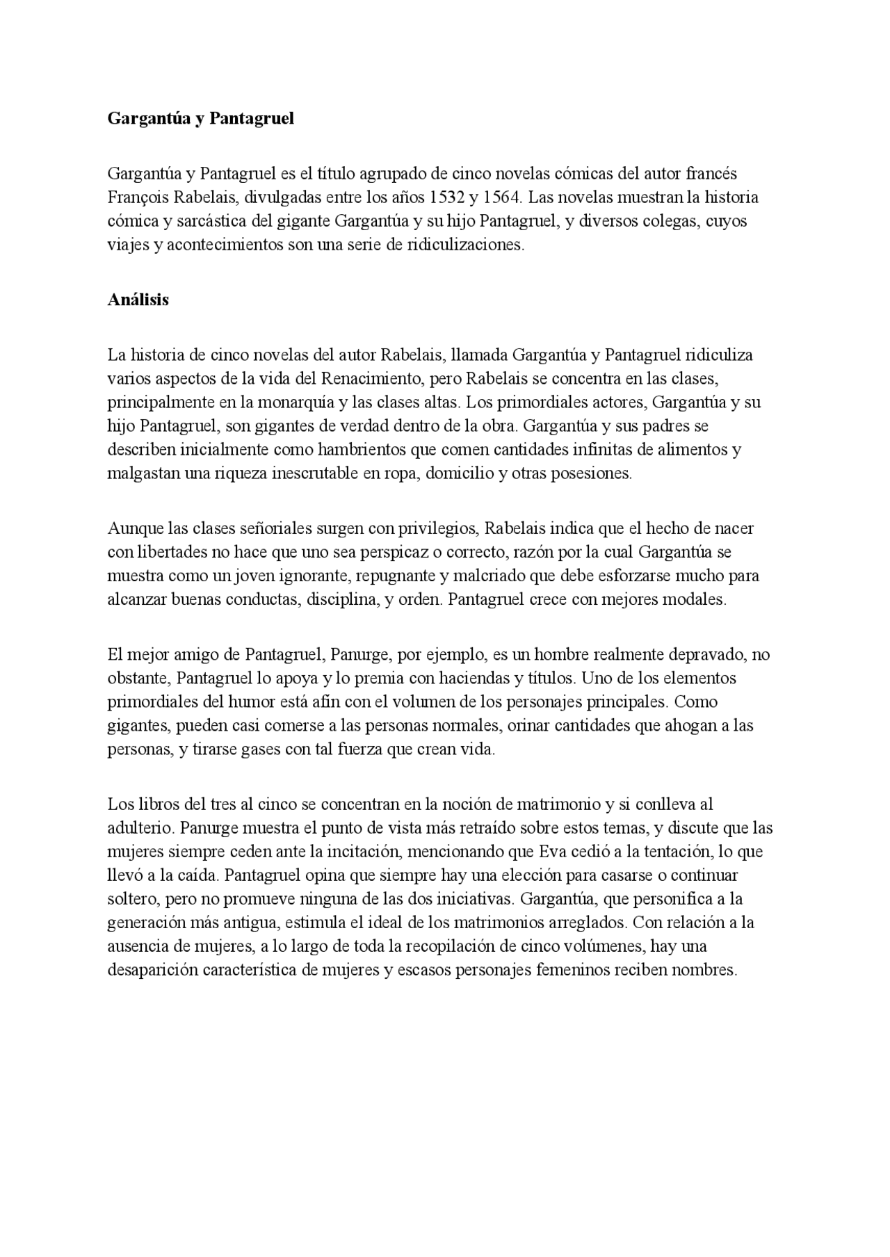 Trabajo De Análisis Docsity