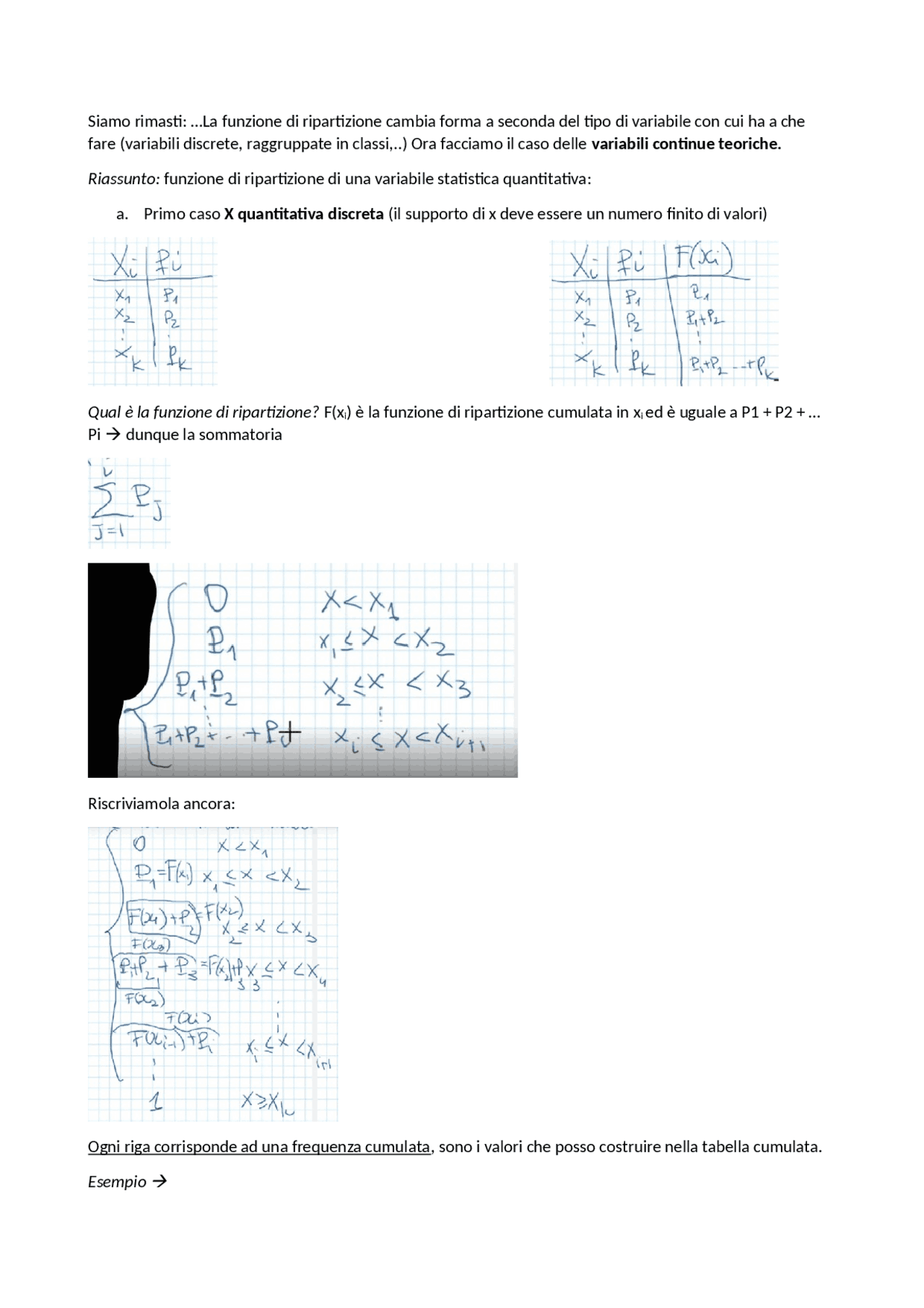 Appunti Lezione Statistica Docsity