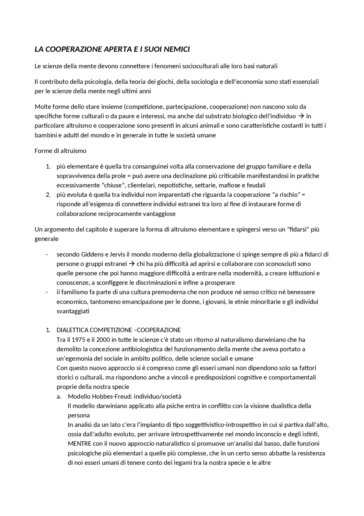Riassunto Libro Mente E Morale Schemi E Mappe Concettuali Di Etica