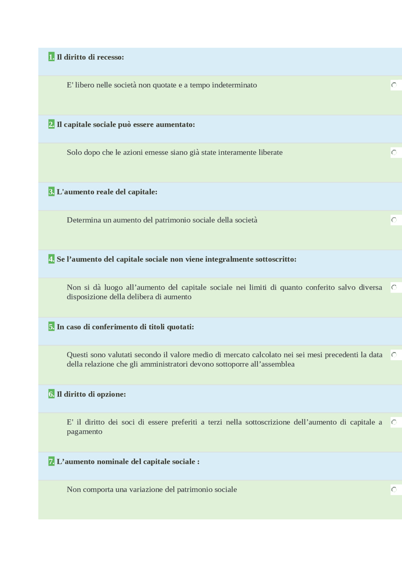 Esercizi Per Esame Di Diritto Commerciali Esercizi Di Diritto