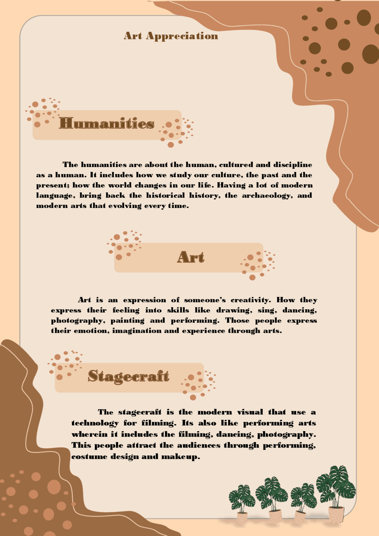 Art Appreciation Introduction Docsity