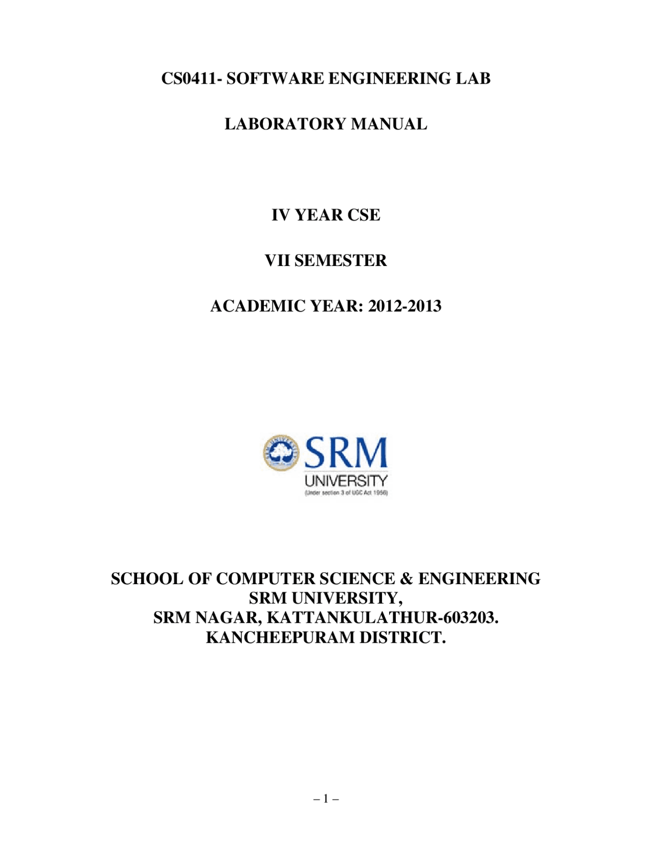 Software engineering - Docsity